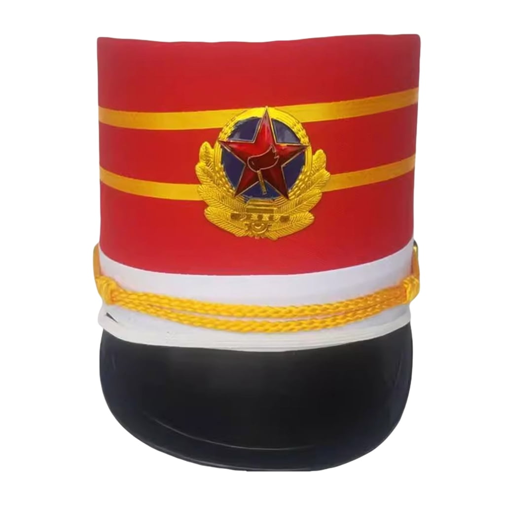 Musical Band Caps Drum Corps Hat Headwear for Kids Drum Band School ...