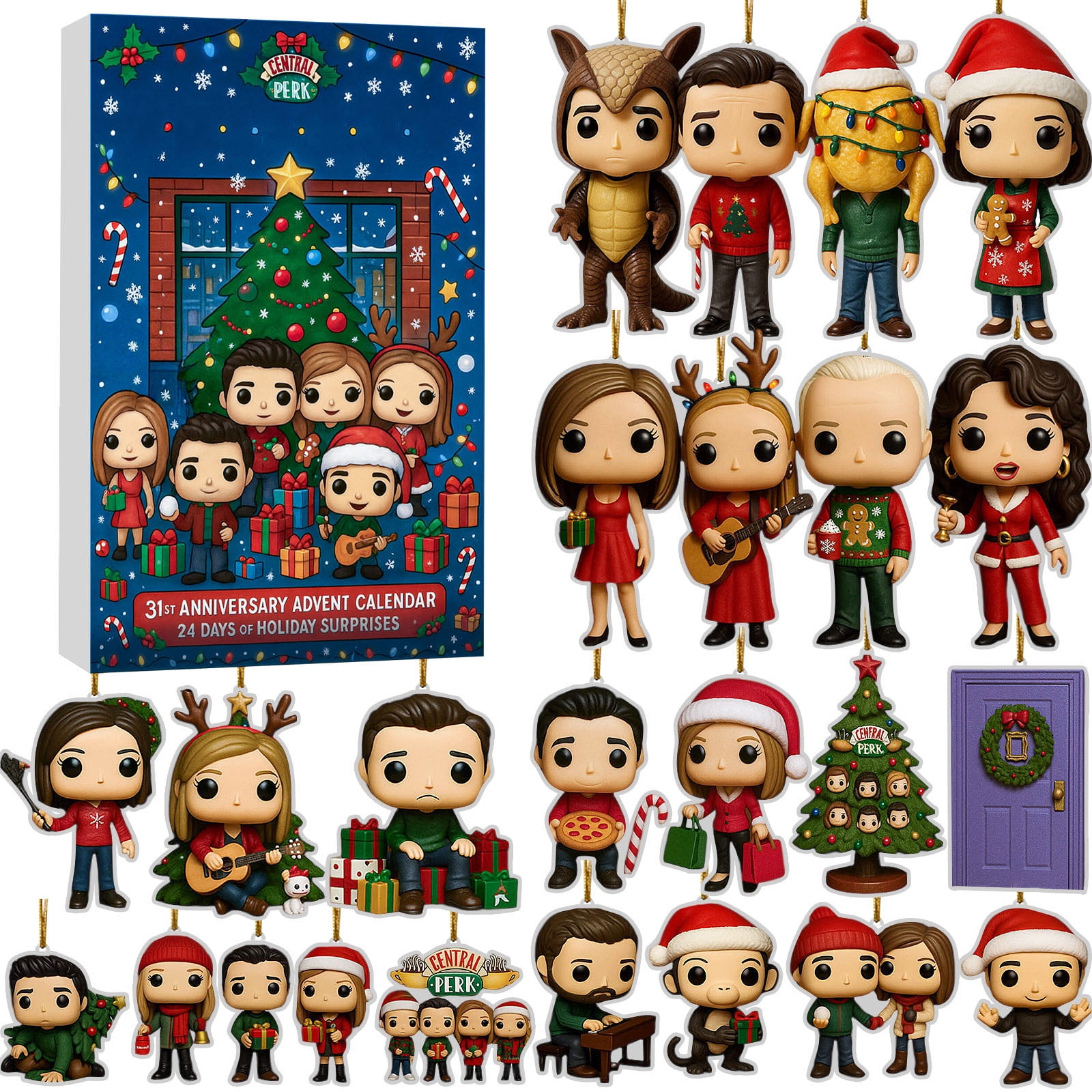Musical Character Countdown Calendar,Christmas Advent Calendar,Perfect ...
