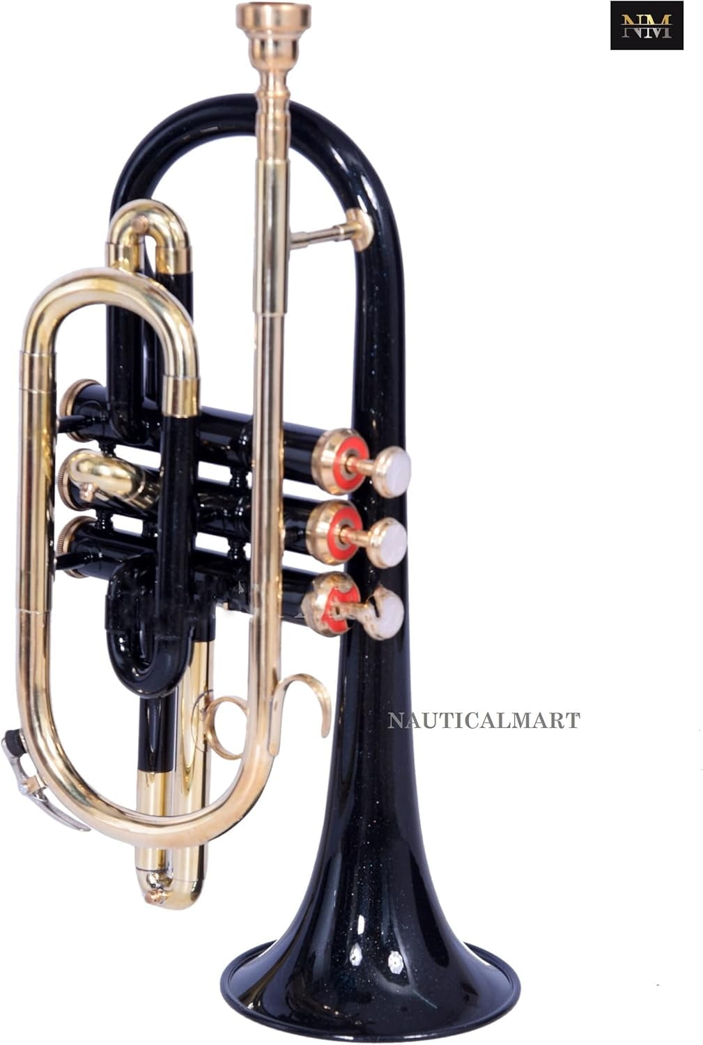 Musical Cornet Trumpet Bb Flat Professional Long Bell Cornet Mouthpiece ...