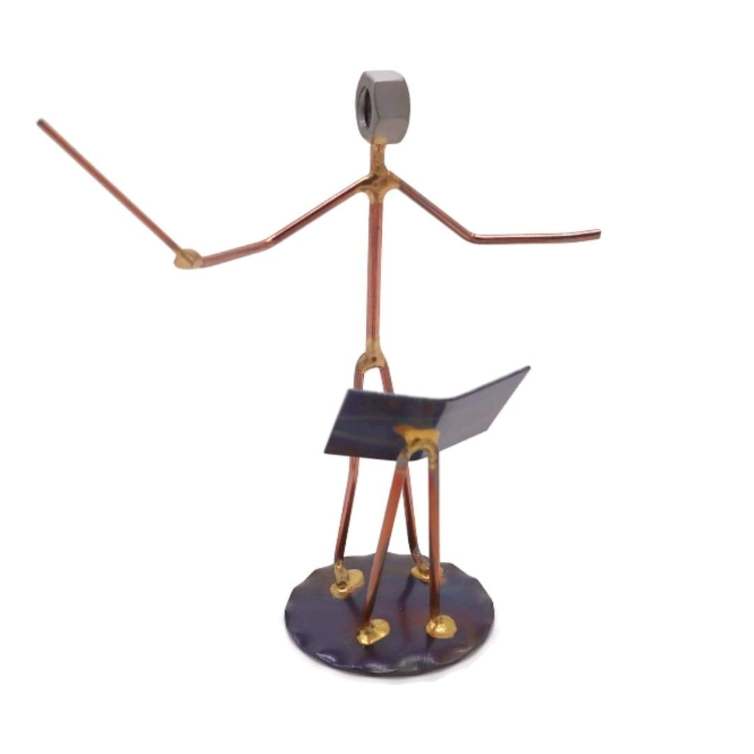 Musical Director Handmade Metal Figurine by Rock Creek Metal Craft ...