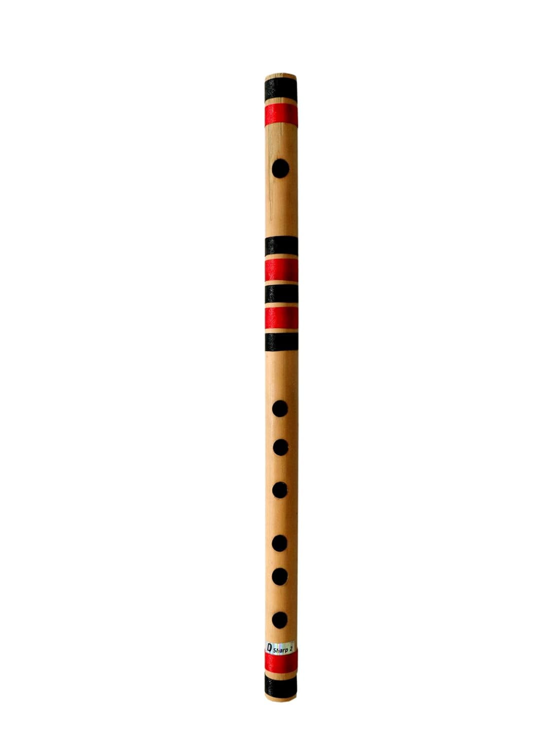 Musical Flutes D Sharp 6 Hole Bamboo Flute Bansuri with Flute Carry Bag ...