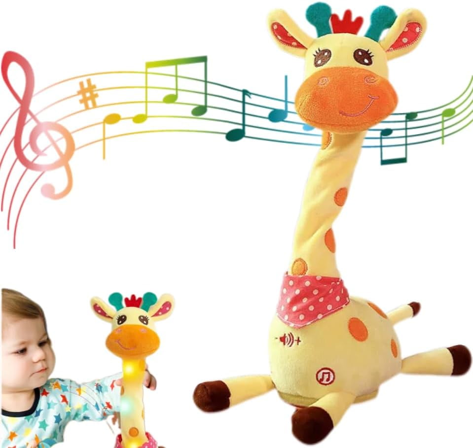 Musical Giraffe Toy – Sings, Dances & Repeats What You Say, Dancing ...