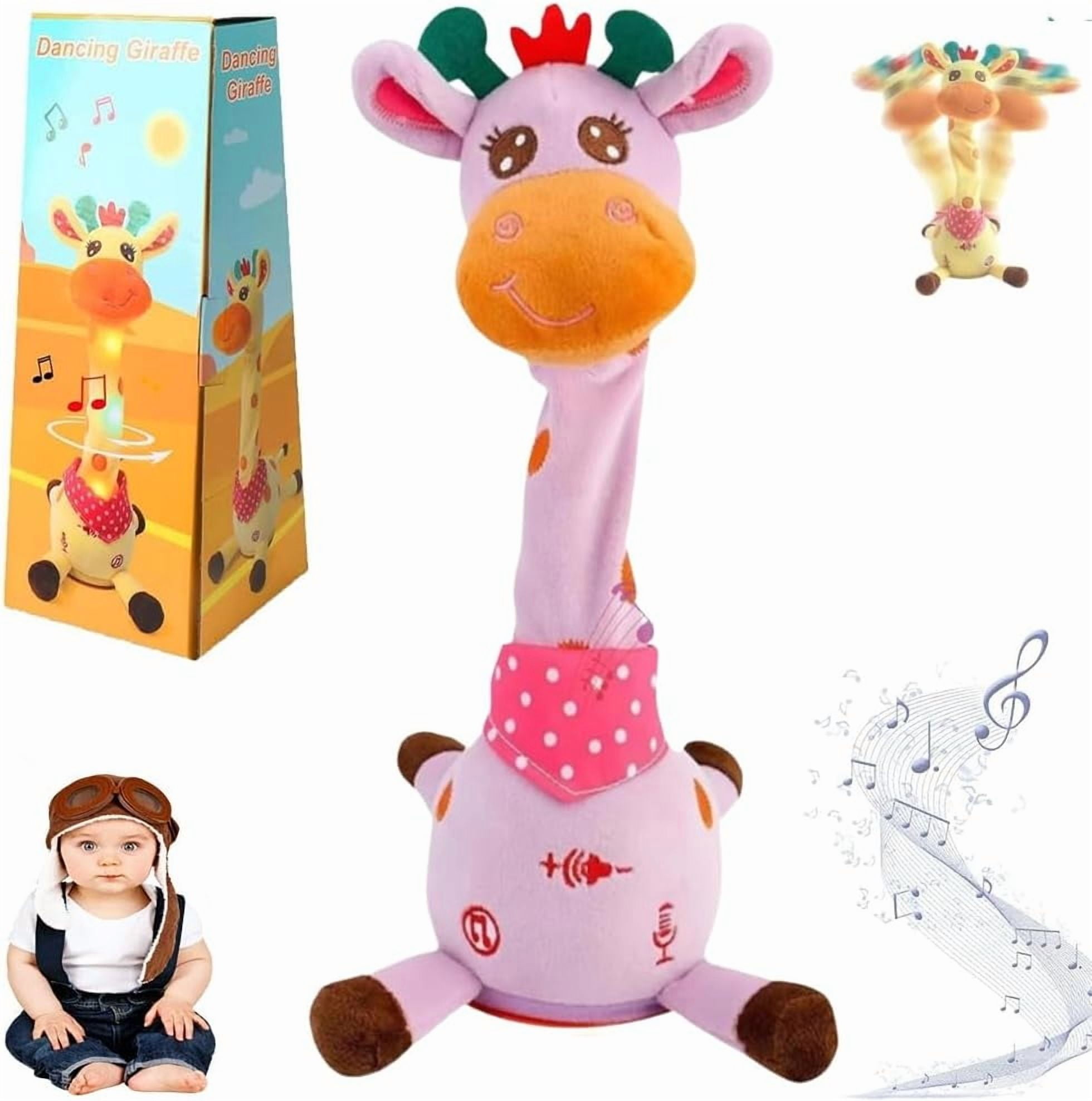 Musical Giraffe Toy,Smart Interactive Stuffed Animal with Voice ...