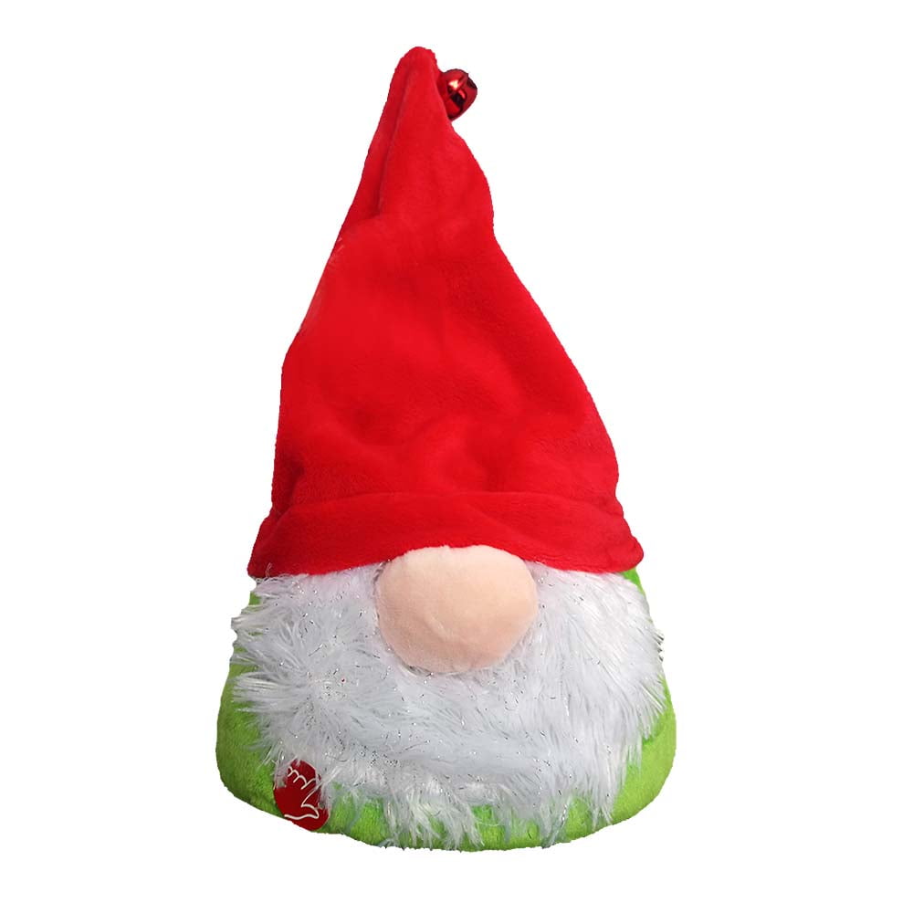 Merry Brite Christmas Animated Musical Gnome Hat, Sings 'Gnome for the ...