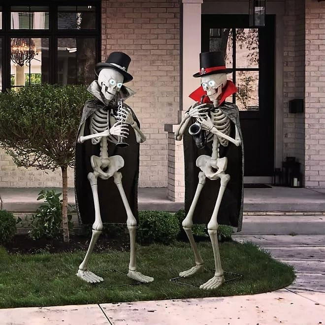 Musical Halloween Skeletons, Set of 2 - Walmart Business Supplies
