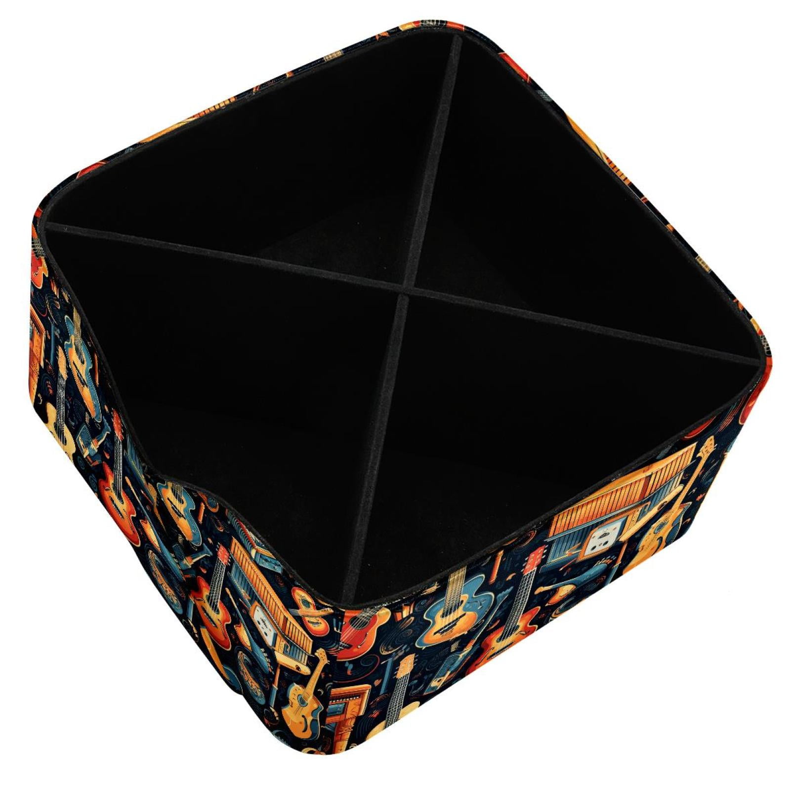 Musical Instrument 4-Compartment Square Pencil Organizer and Pen Holder ...