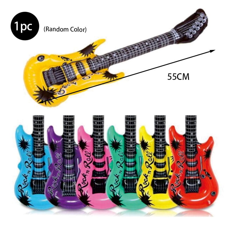 Musical Instrument Ballons Guitar 70s 80s 90s Disco Hip Hop Party ...