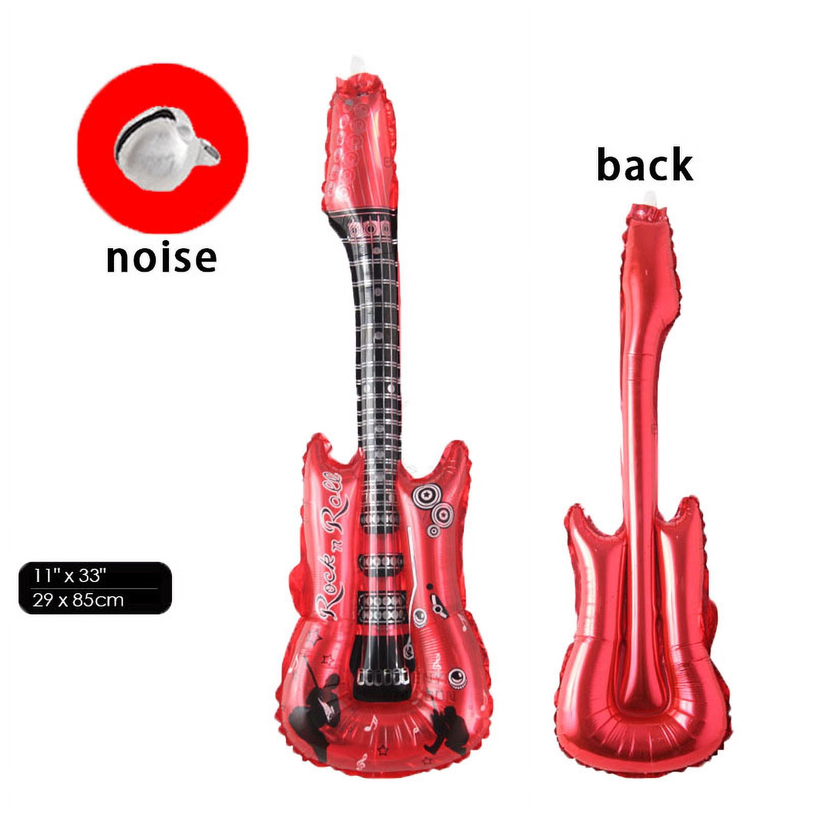 Musical Instrument Ballons Guitar 70s 80s 90s Disco Hip Hop Party ...