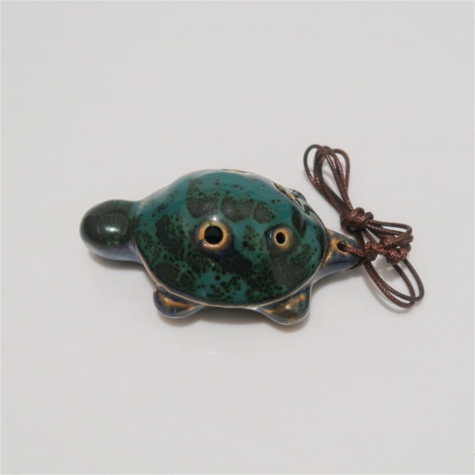 Musical Instrument Beginners Turtle Musical Instrument 6 Hole Ceramic ...