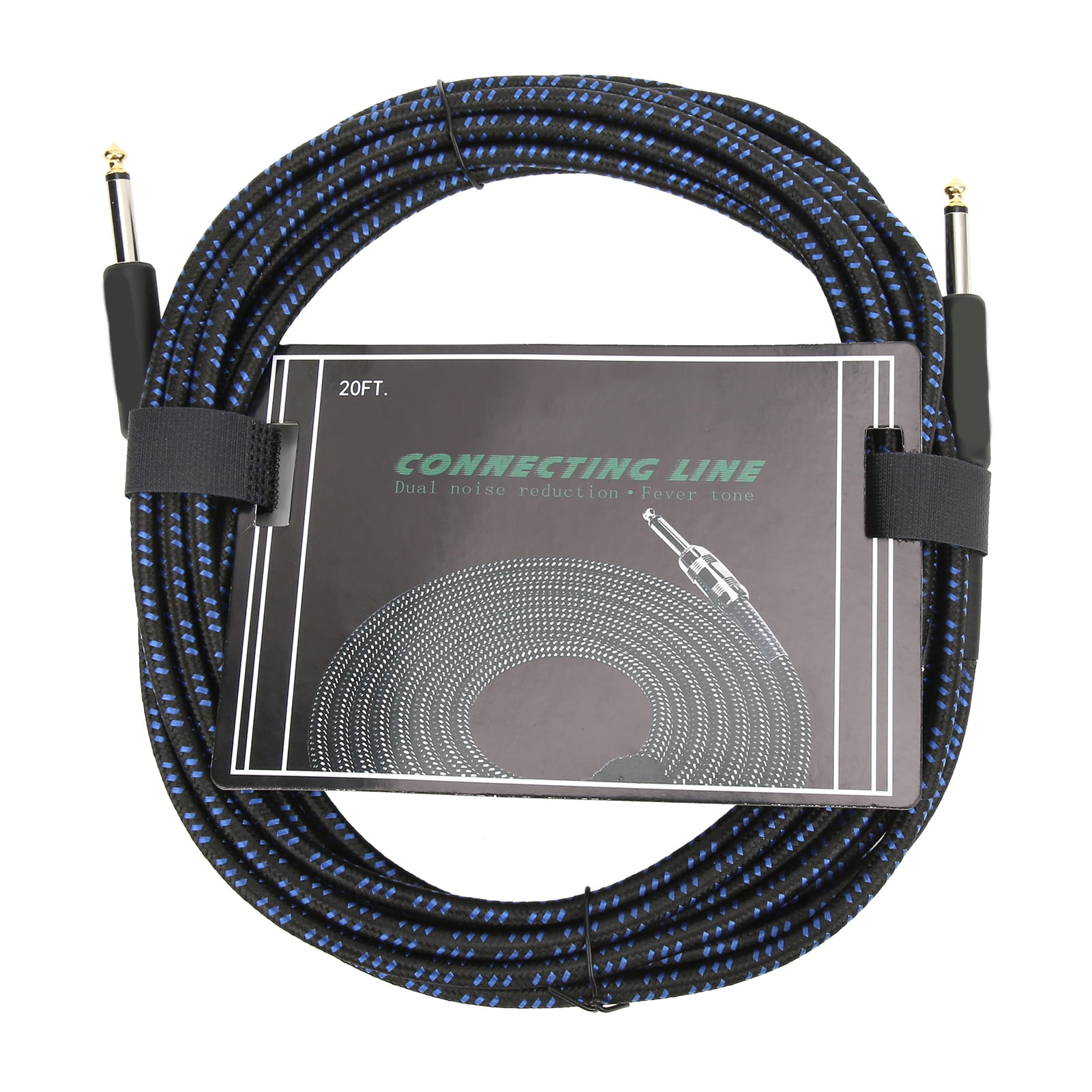 Musical Instrument Cable Braided Shielding Audio Extension Cord with ...