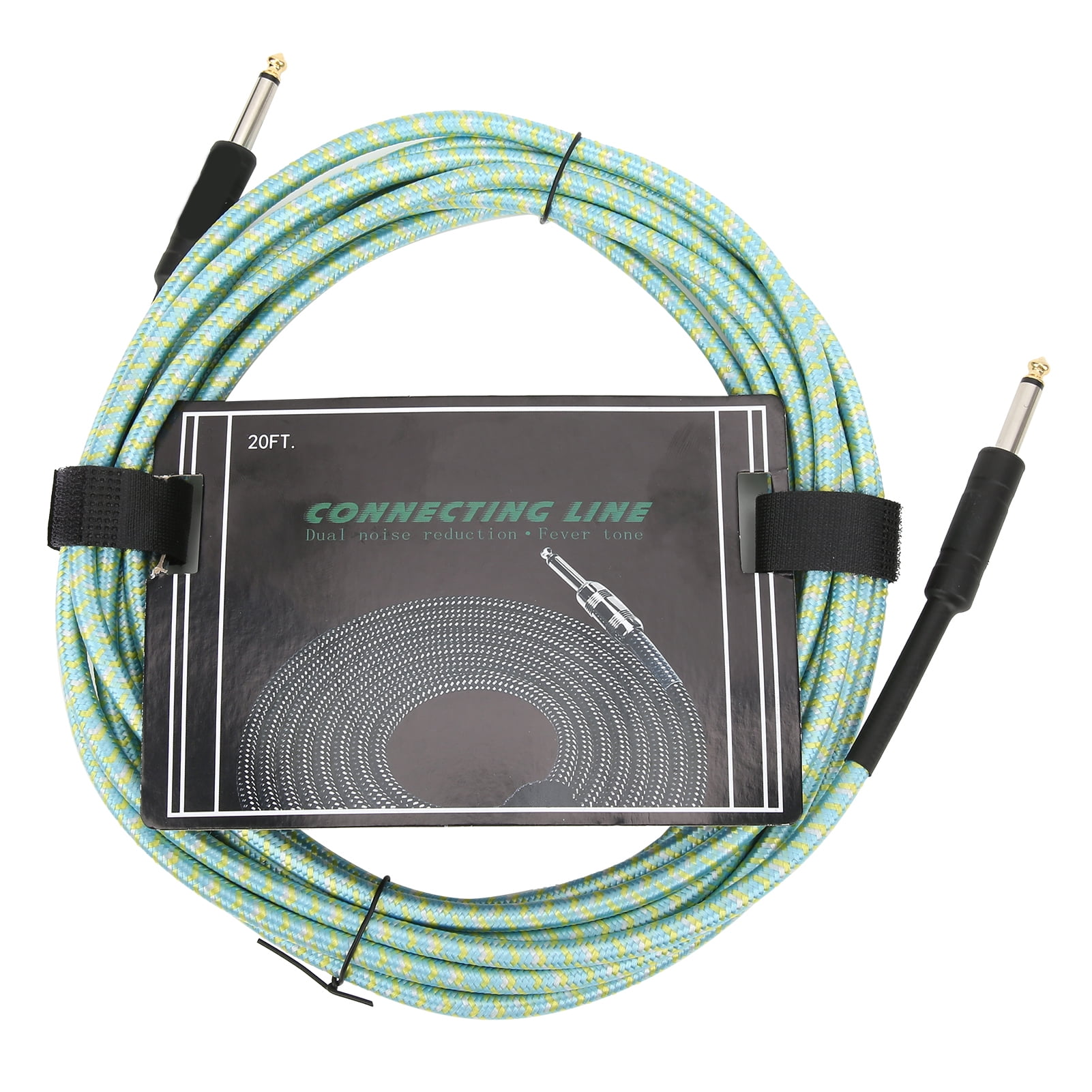 Musical Instrument Cable Braided Shielding Audio Extension Cord with ...