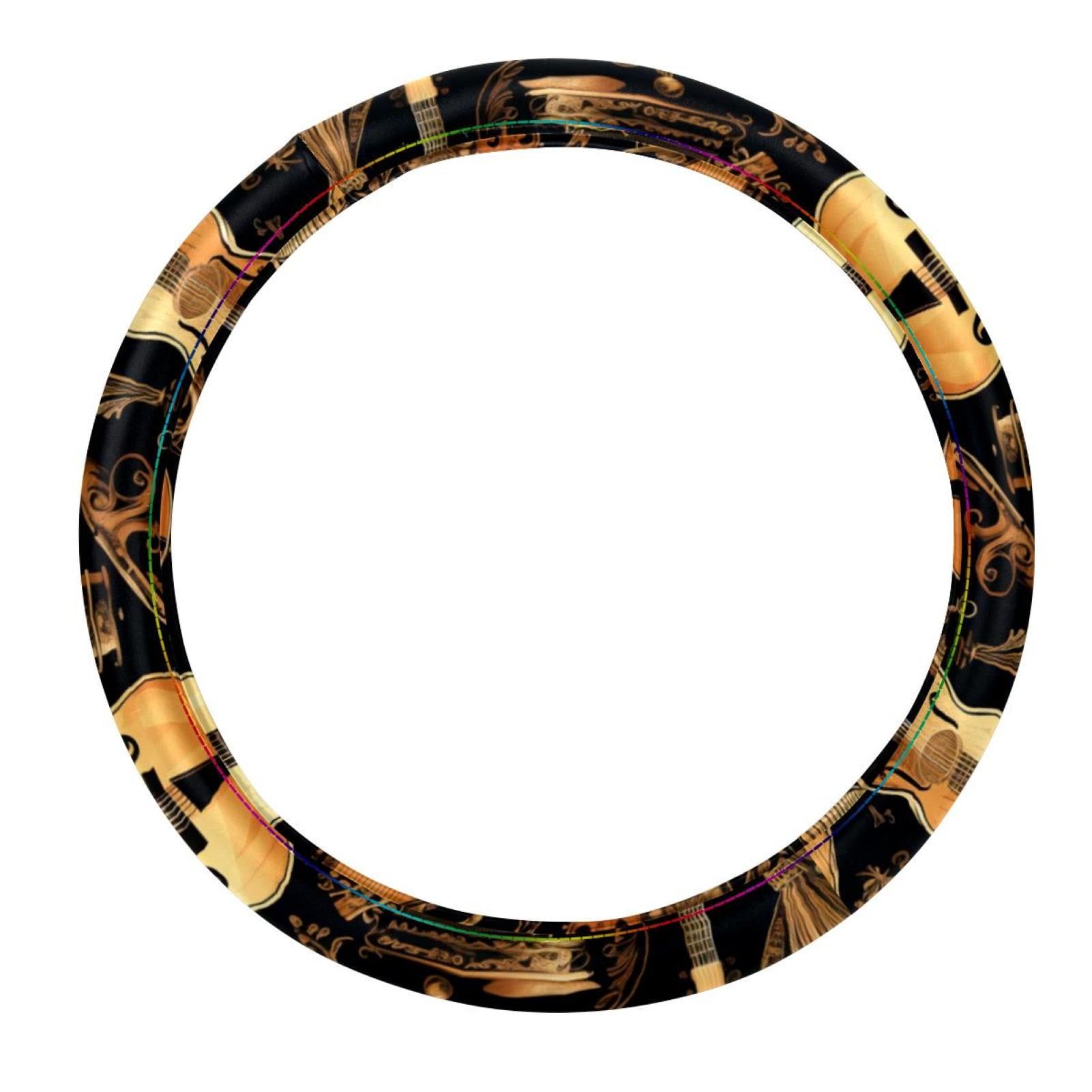 Musical Instrument Car Wheel Cover,14.5 Inch PVC Leather Auto ...