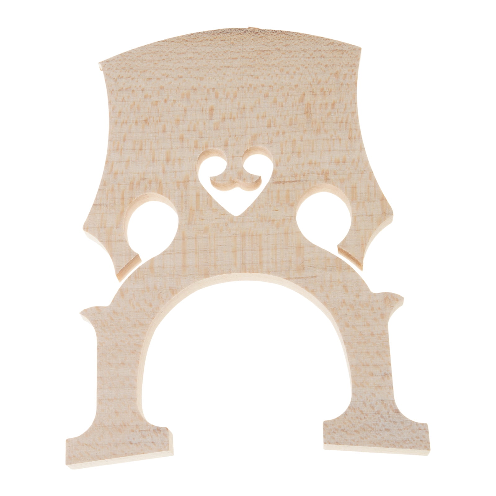 Musical Instrument Cello Bridge Expertly Shape Wood Texture for Clearer ...
