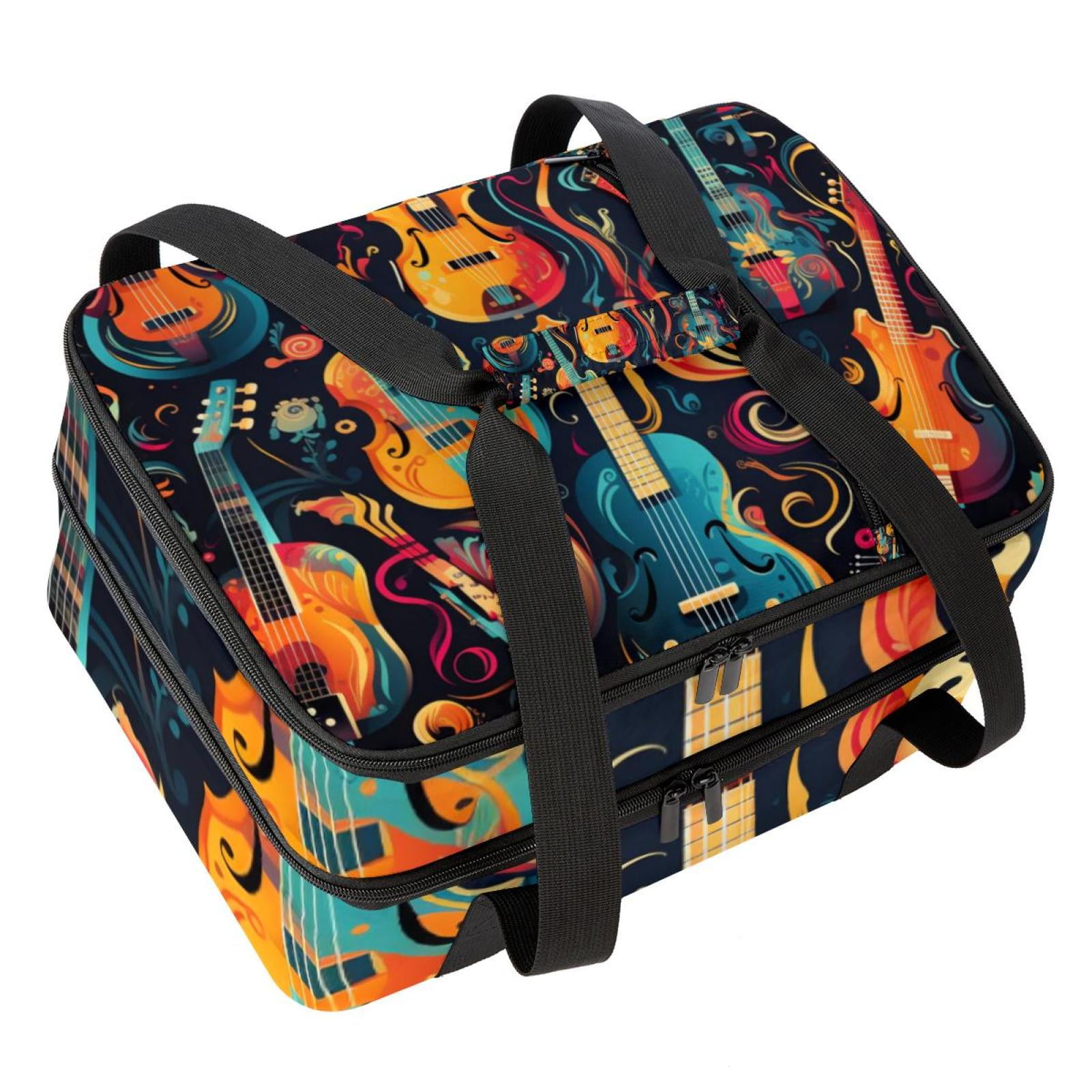 Musical Instrument Double Layered Insulated Refrigerated Lunch Bag with ...