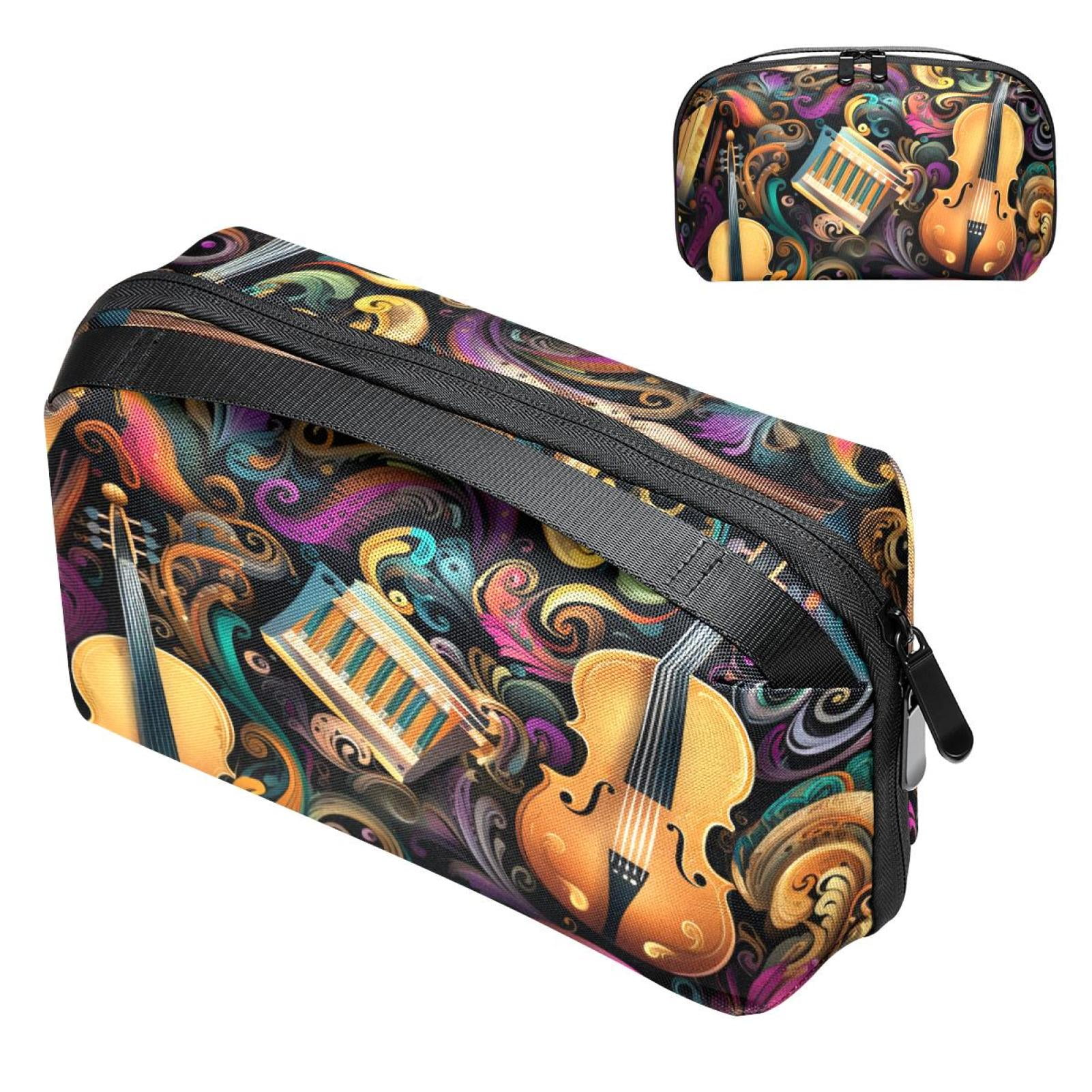Musical Instrument Electronic Organizer Travel Case, Waterproof Oxford ...
