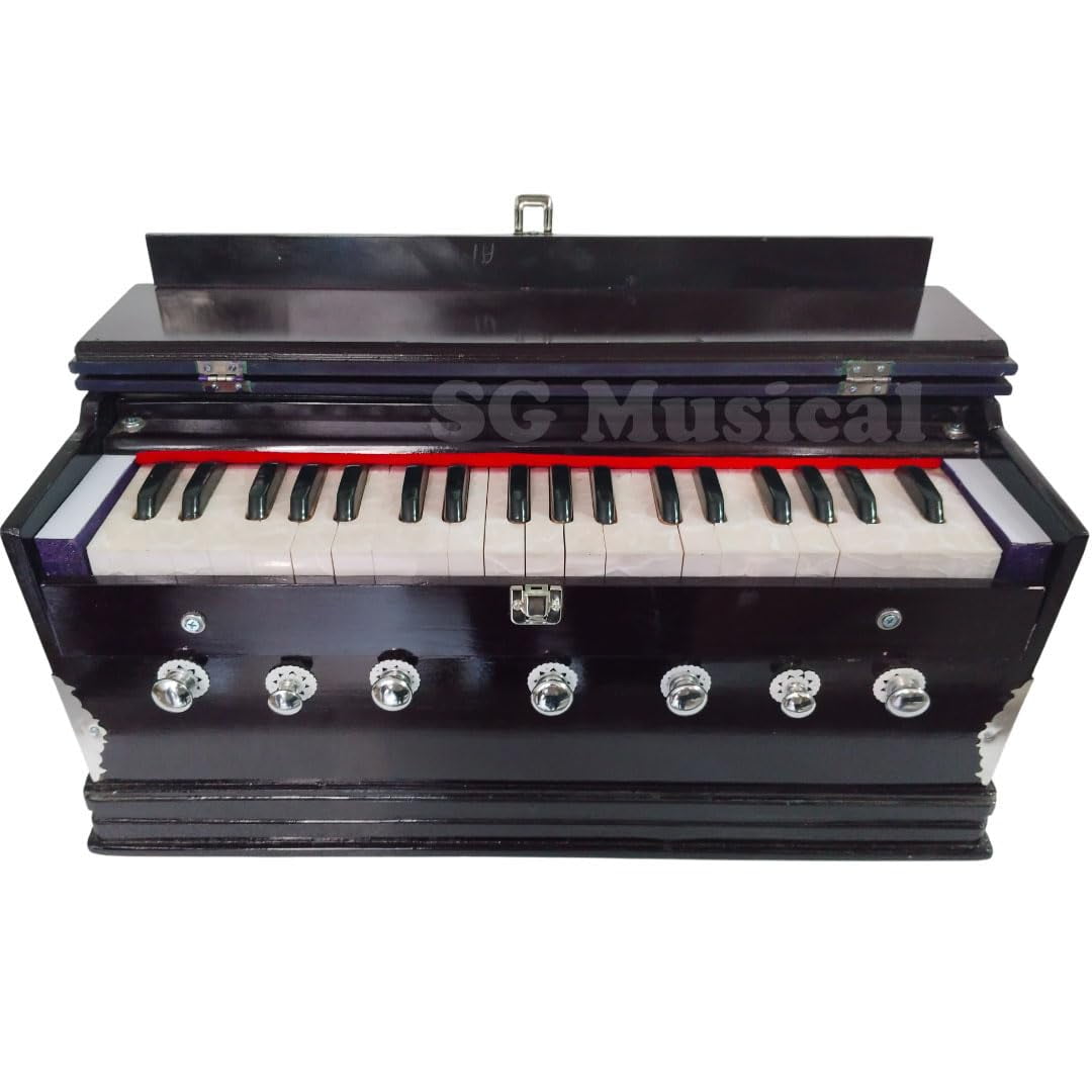 Musical Instrument Harmonium - 7 Stopper, 39 Keys, Double Fold Bellow ...