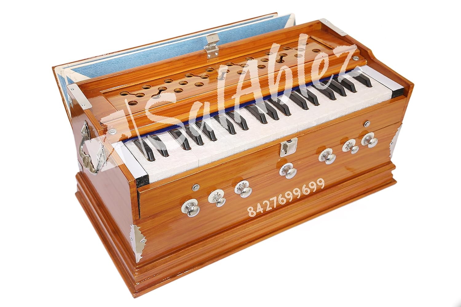 Musical Instrument Harmonium Free Bag - 7 Stopper, 39 Keys, Double ...
