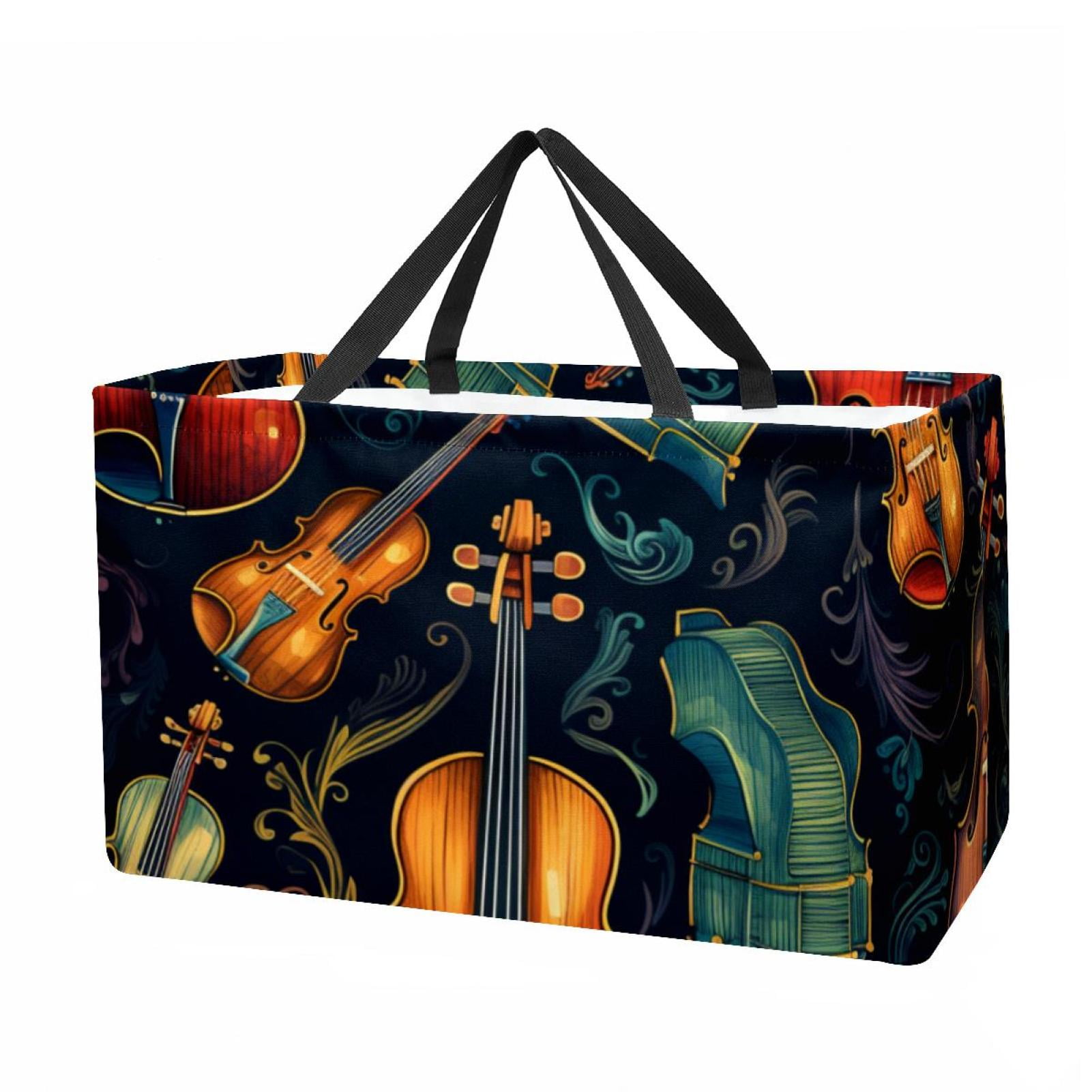 Musical Instrument Large Capacity Reinforced Oxford Cloth Storage Bin ...