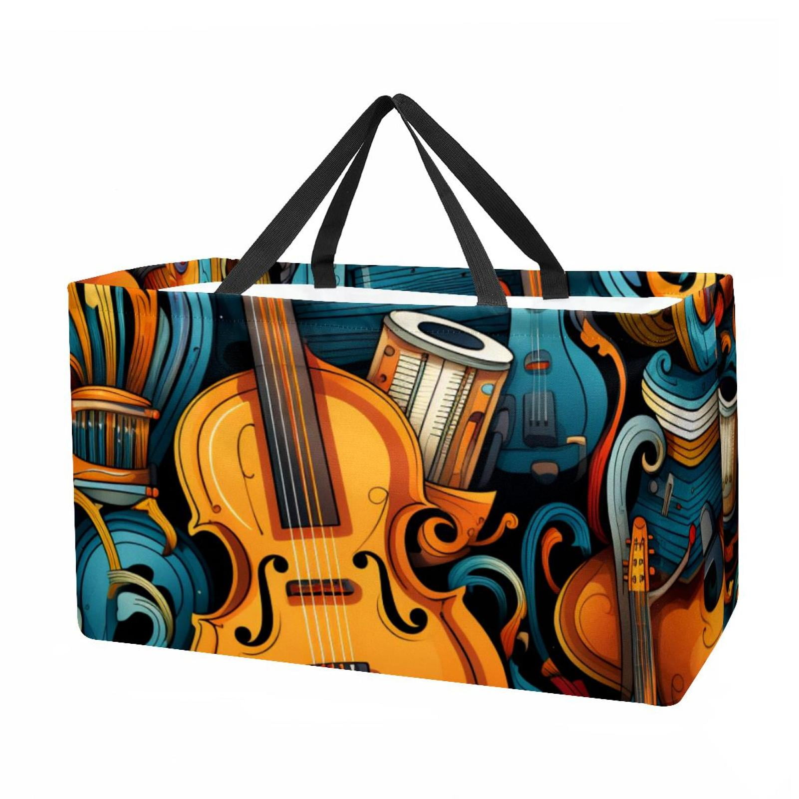 Musical Instrument Large Capacity Reusable Oxford Cloth Decorative Box ...