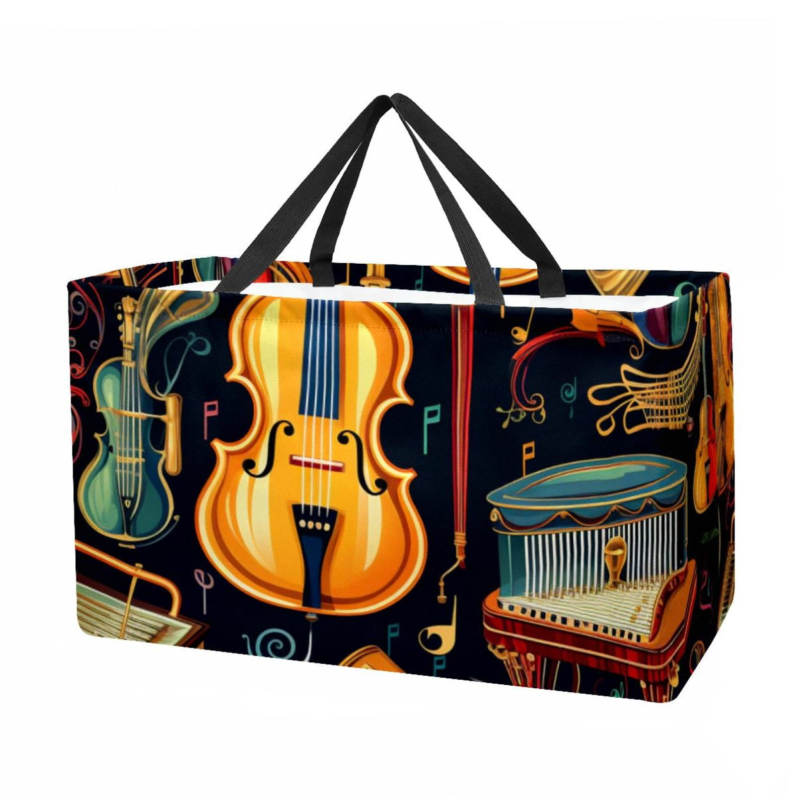 Musical Instrument Large-capacity Foldable Reusable Shopping Bag ...