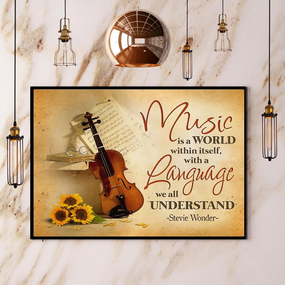 Musical Instrument Music Is A World Within Itself With A Language Paper ...