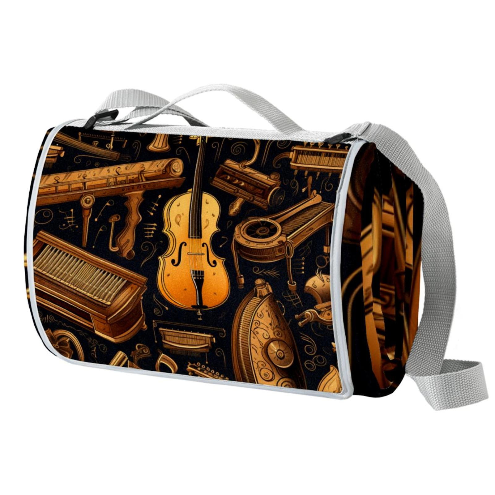 Musical Instrument Outdoor Picnic Mat for Family - Waterproof ...