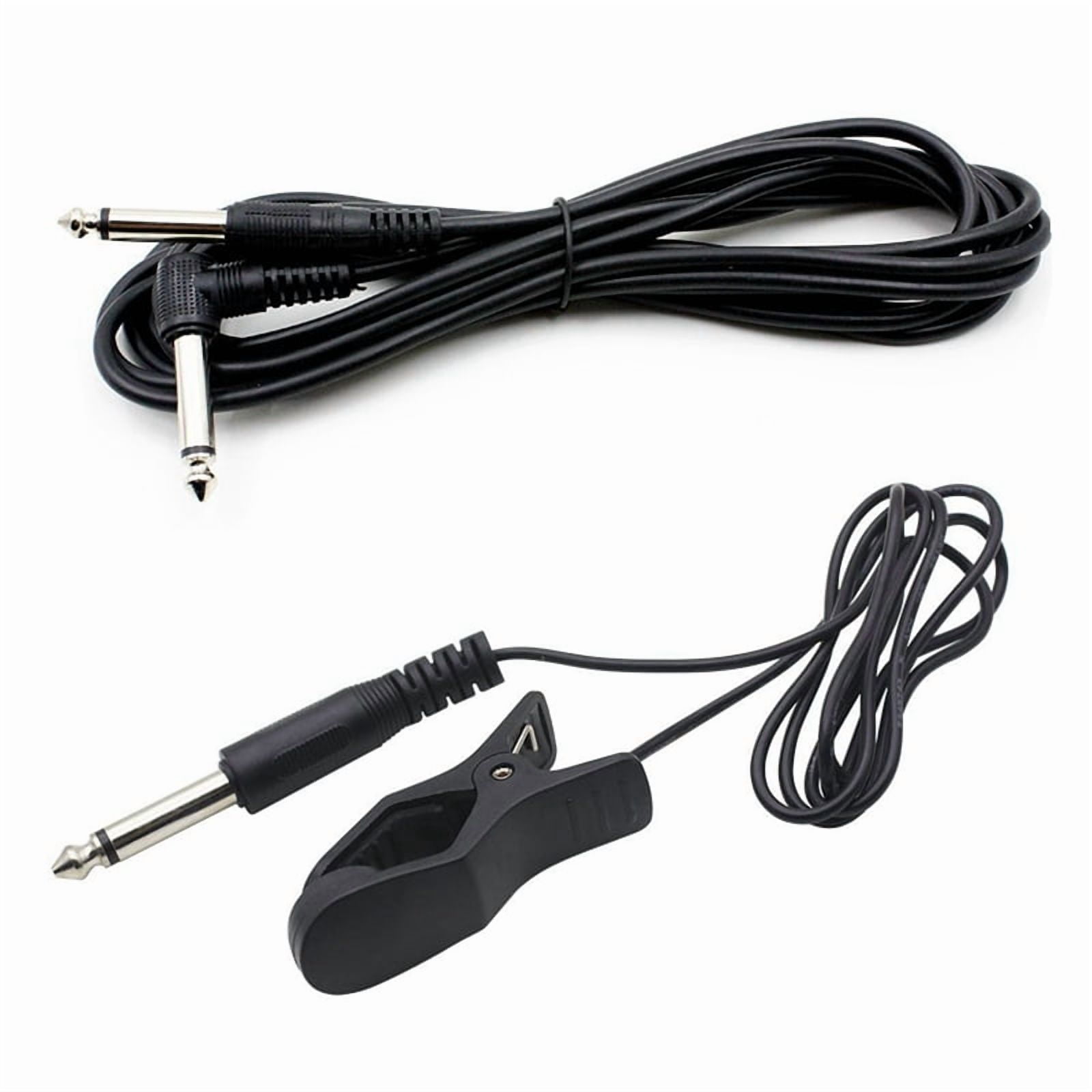 Musical Instrument Pickup Clip Connecting Cable Guitar Bass Violin ...
