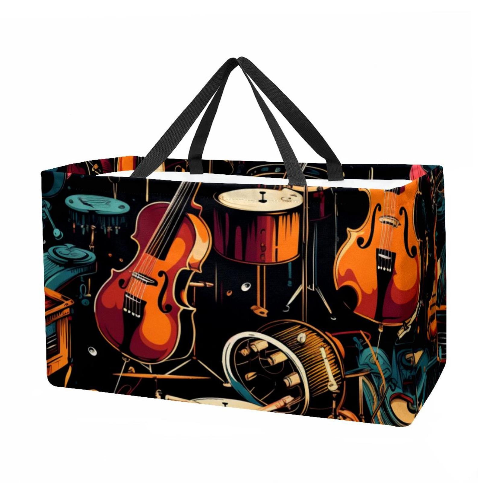 Musical Instrument Portable Reusable Collapsible Bucket Picnic Basket ...