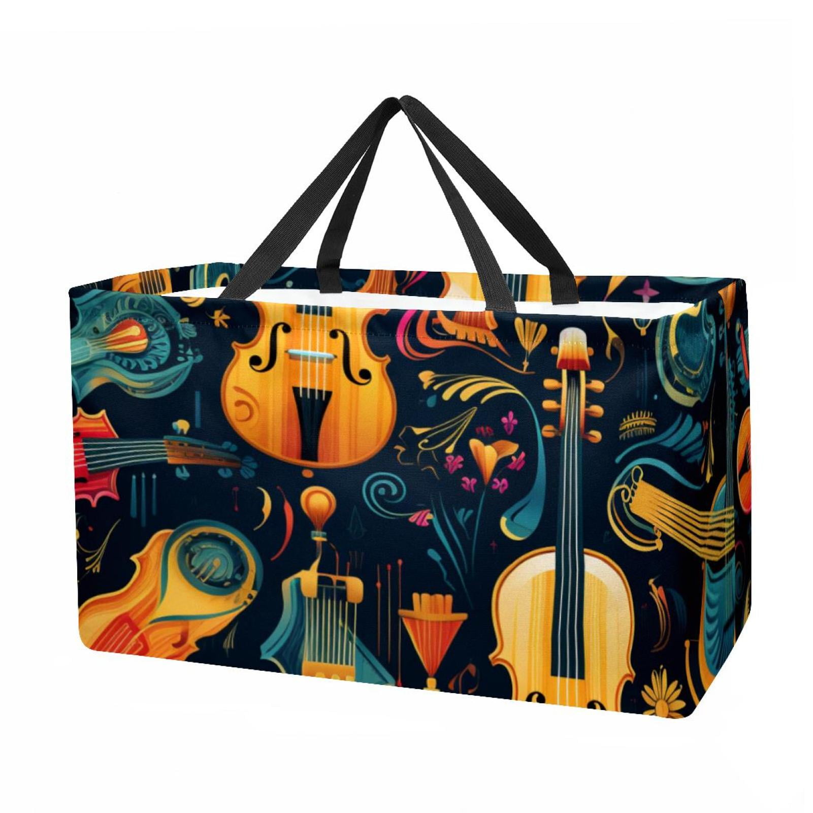 Musical Instrument Portable Reusable Collapsible Bucket Picnic Basket ...