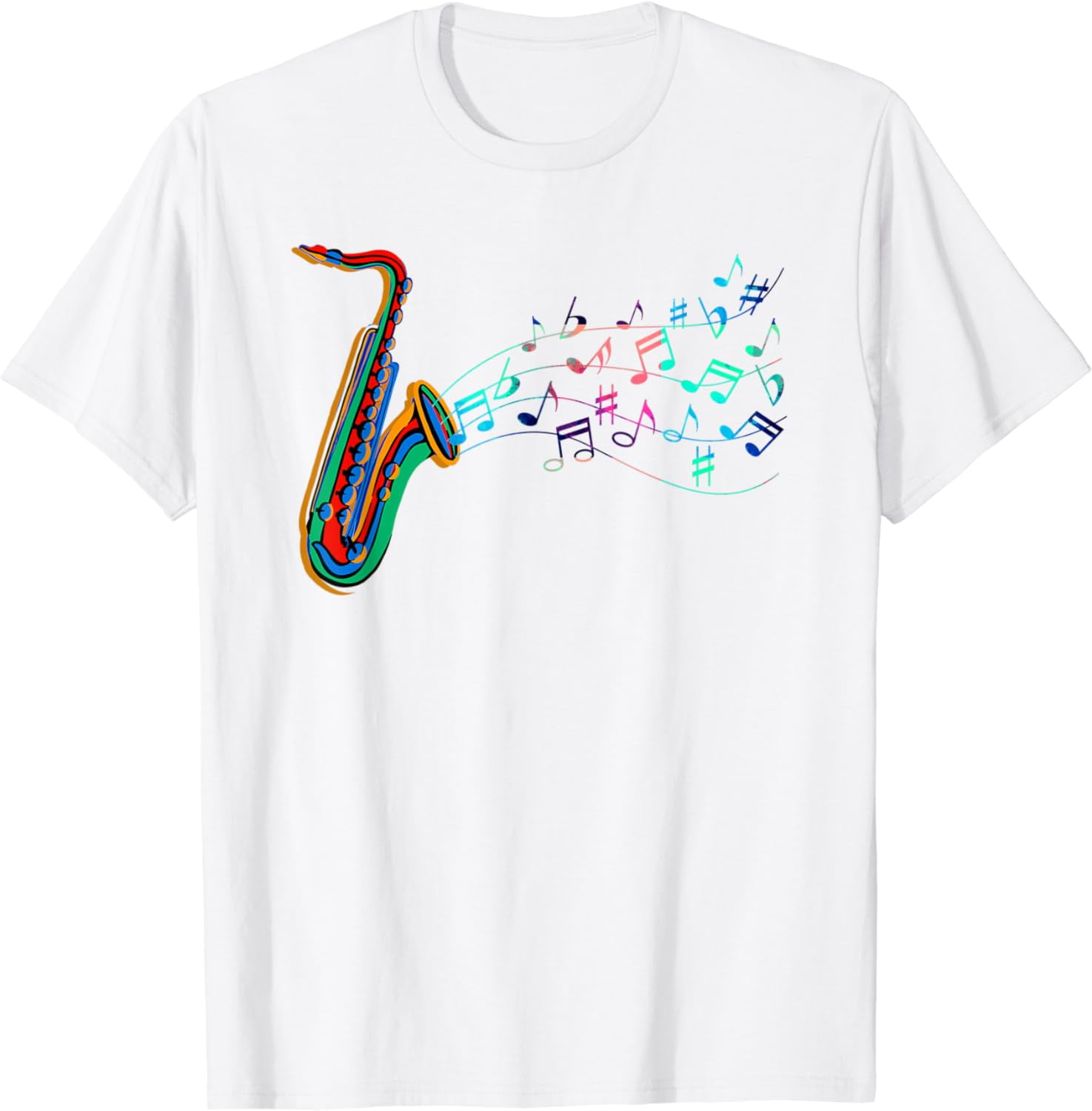 Musical Instrument Saxophone Player Gift Saxophone T-Shirt - Walmart.com