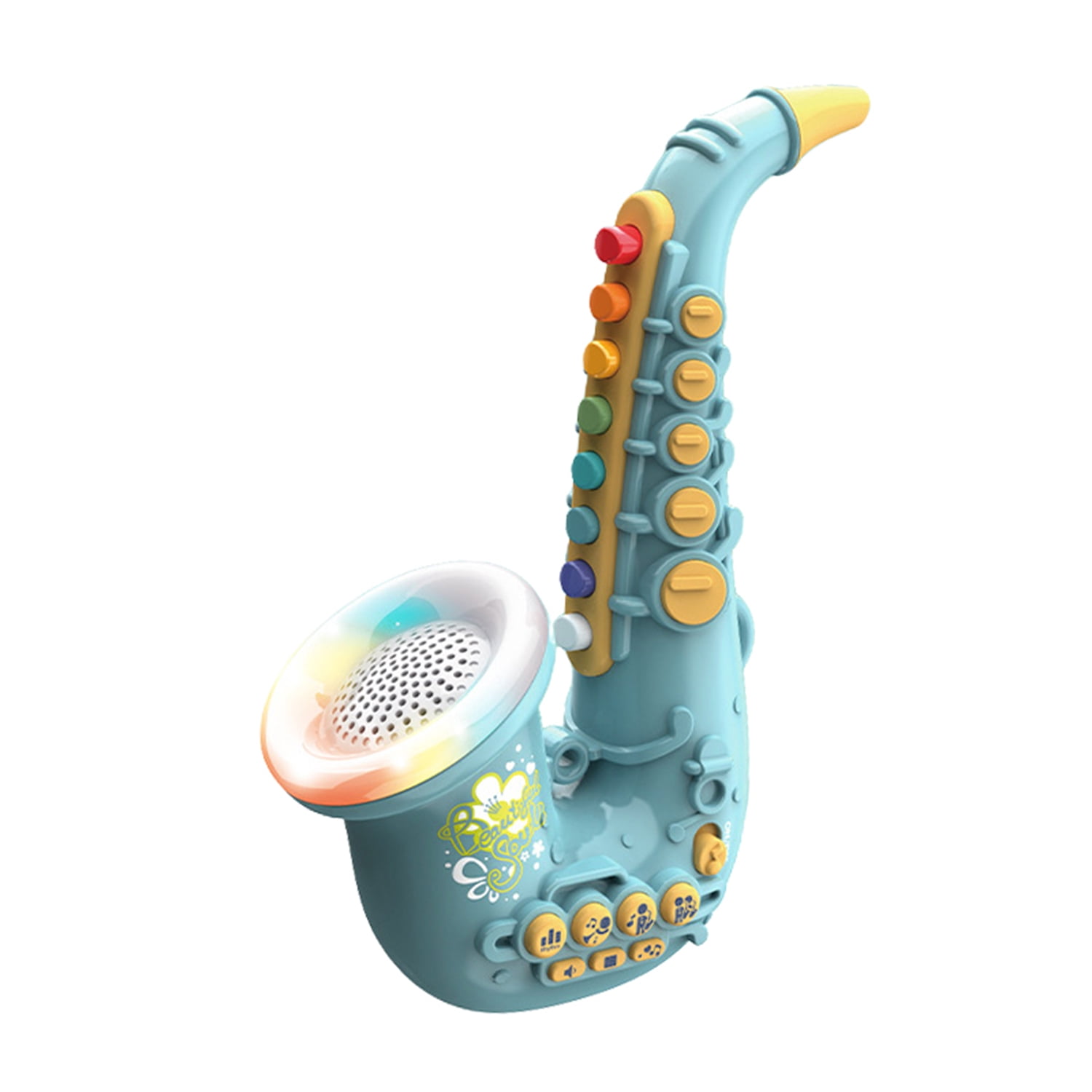 JoyMelo Musical Instrument Toy Early Educational Saxophone with Light ...