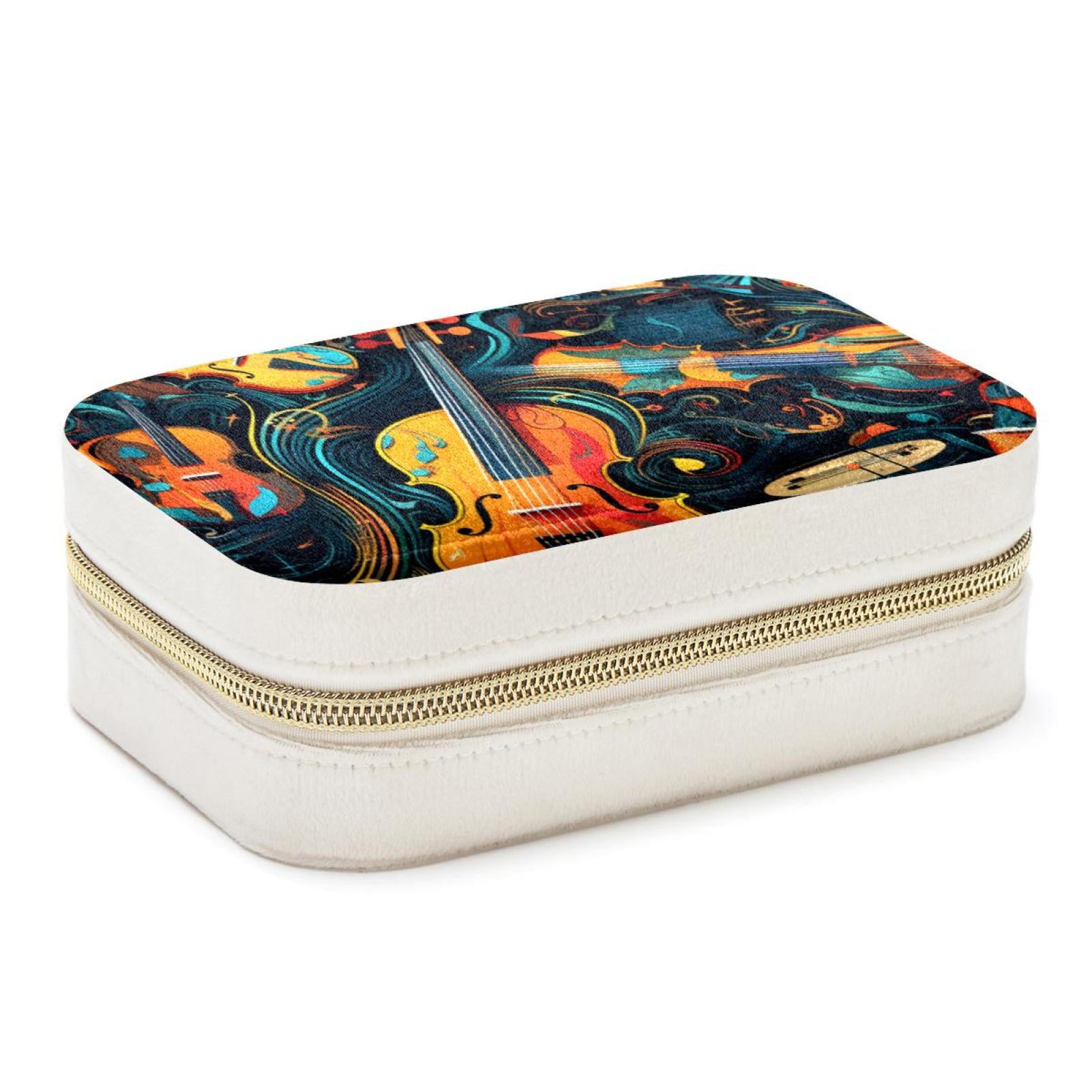 Musical Instrument Velvet Portable Jewelry Display Stand and Organizer ...