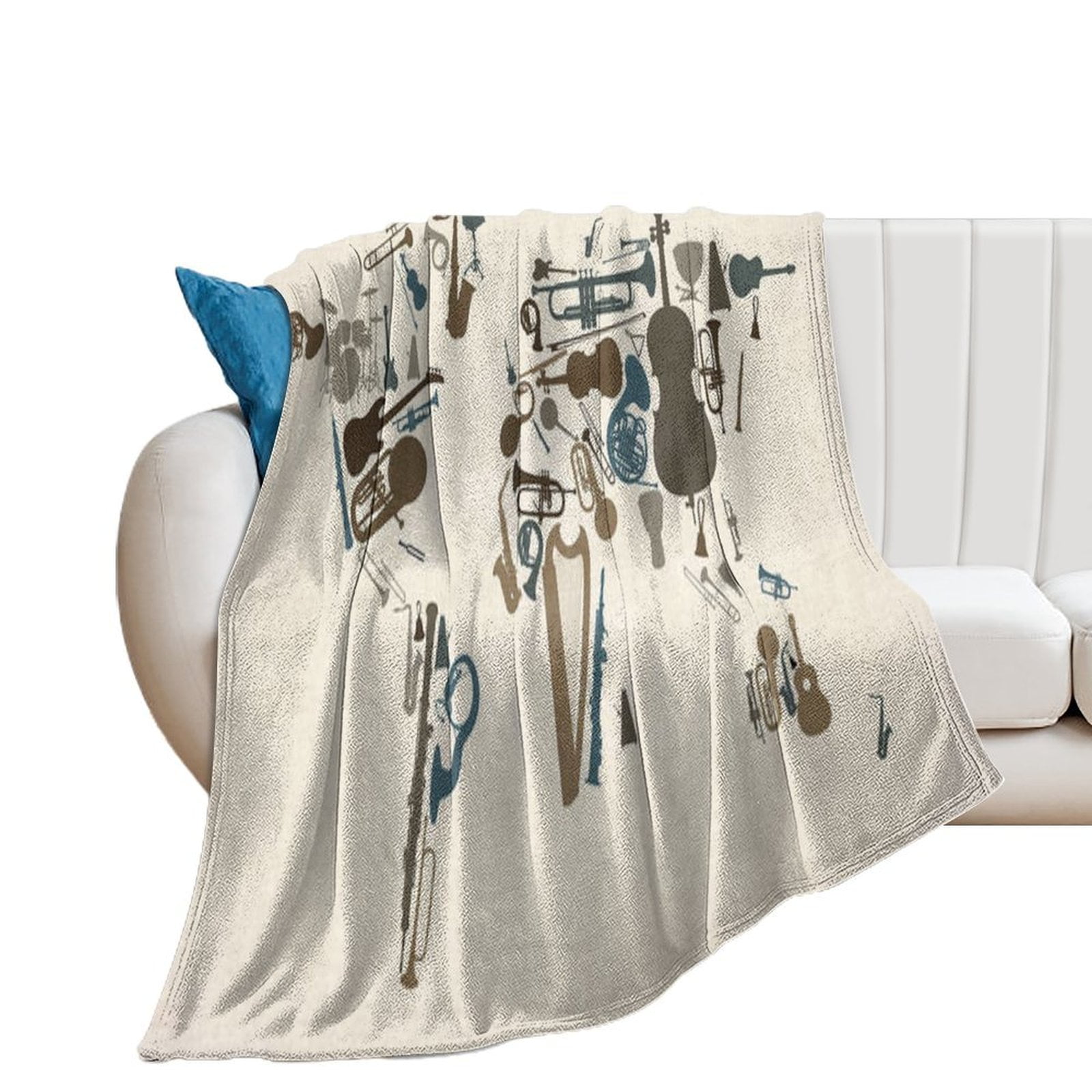 Musical Instruments Map Of The World MapBlanket Lunch Break Camping ...