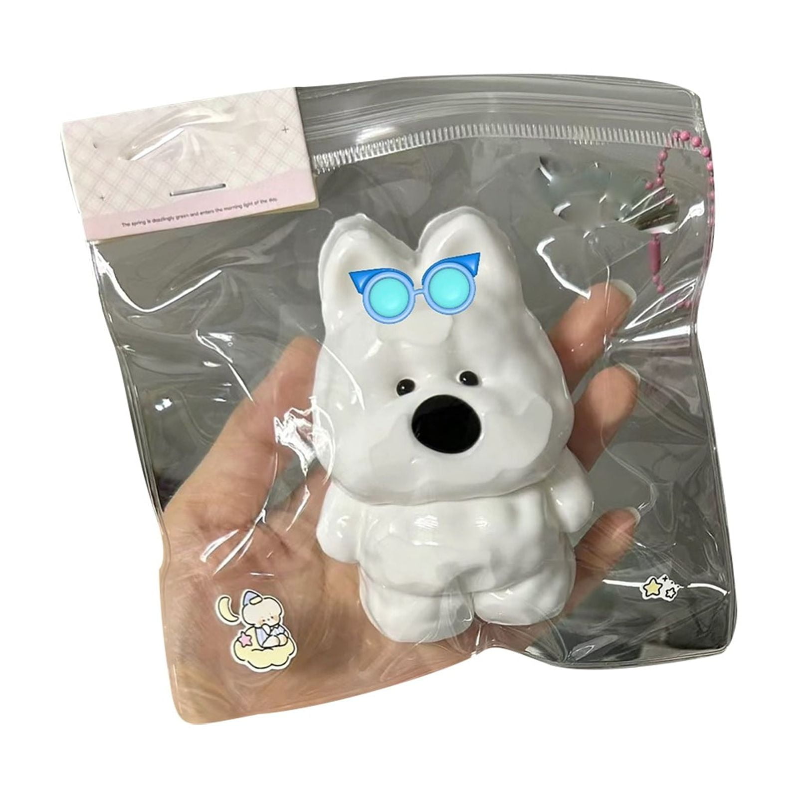 Musical Kneading Puppy Toy - Cute Stress Relief Dog Doll with Soothing ...