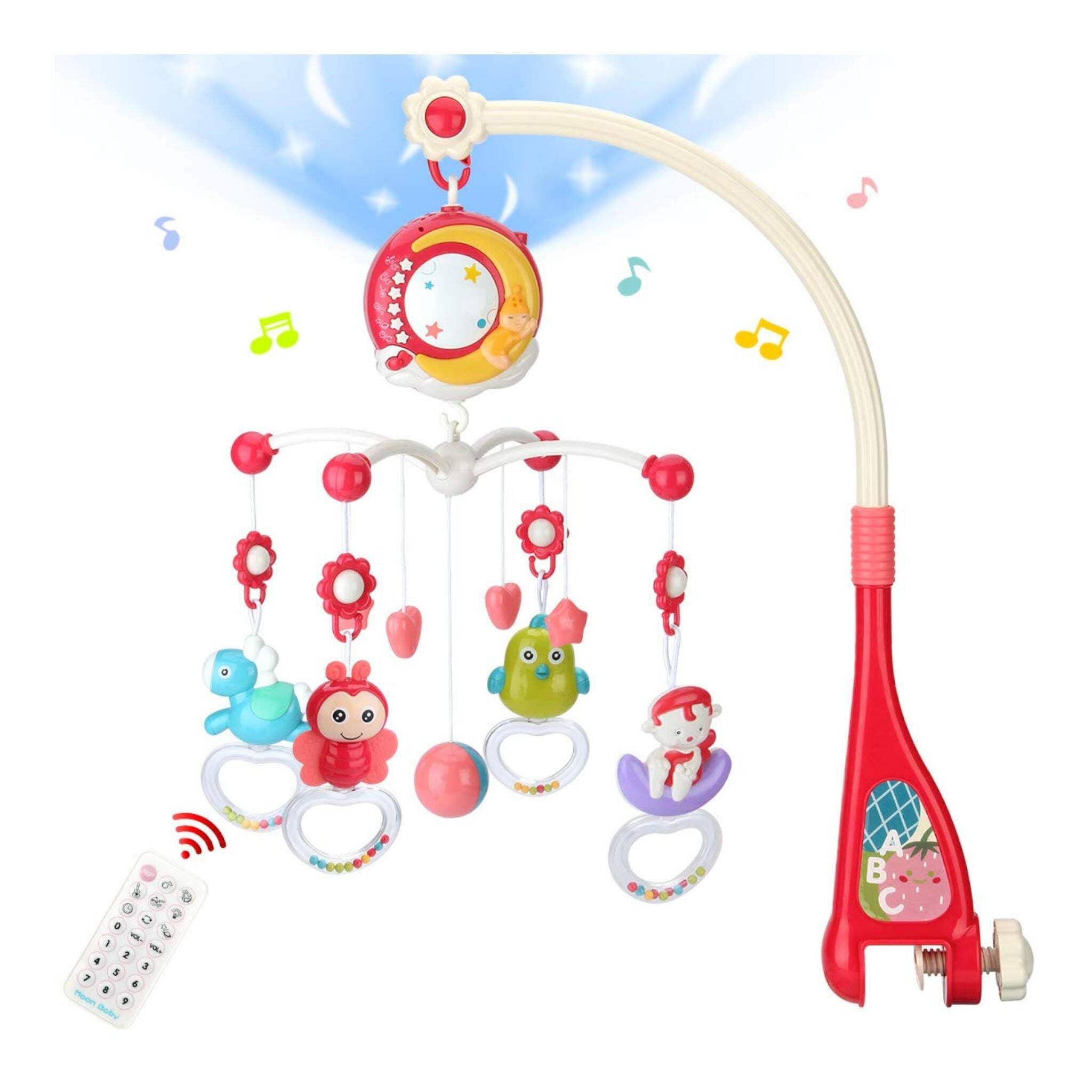 Musical Mobile Crib Toys with Projector and Light Timing Function ...