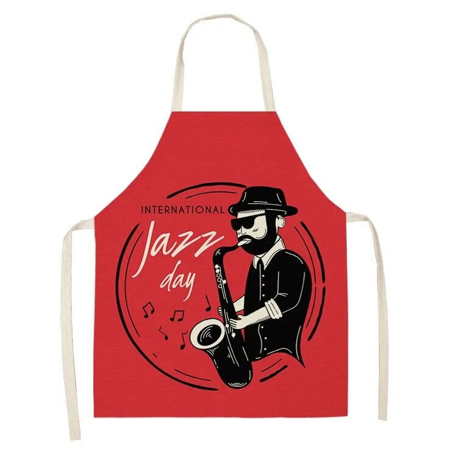 Musical Note Apron Female Chef Color Apron Cooking Accessories Custom ...