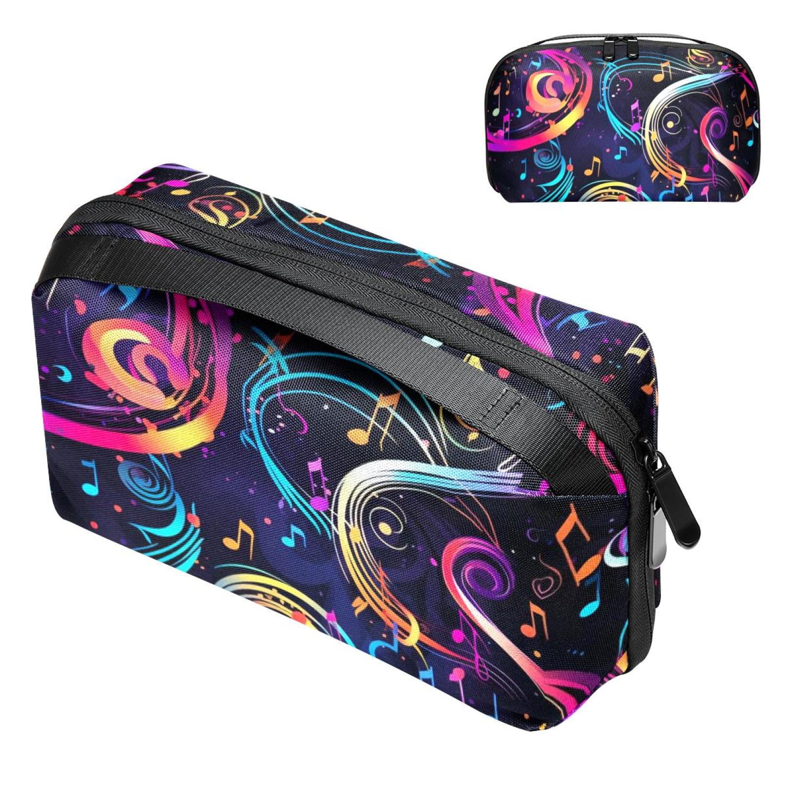 Musical Note Digital Pouch Oxford Cloth Waterproof Storage Bag ...