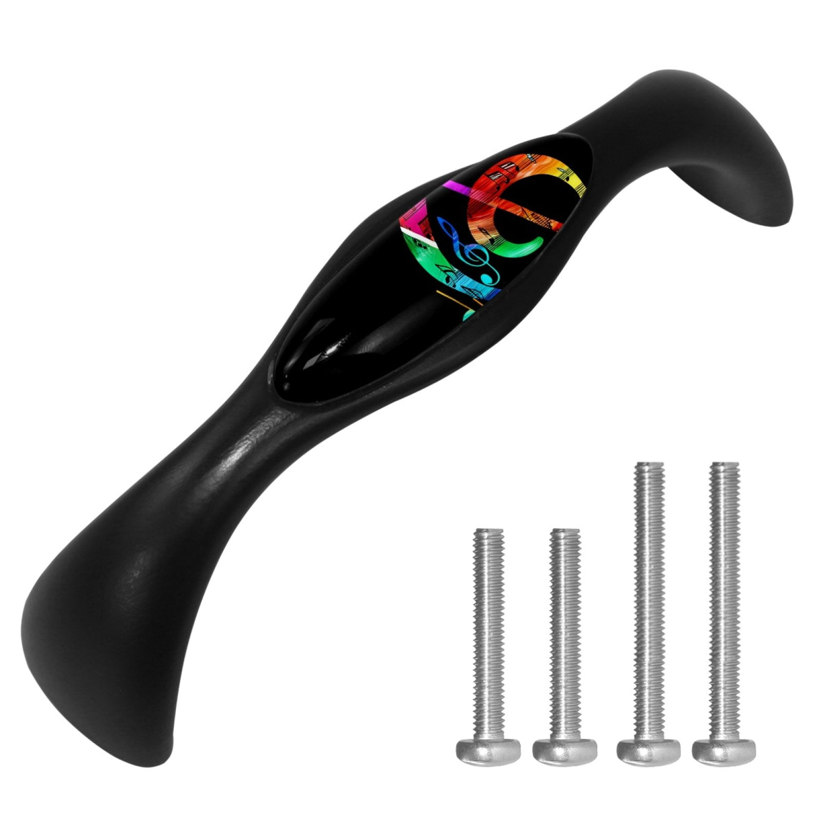 Musical Note Kitchen Cabinet Pull Knobs Drawer Hardware Handles for ...