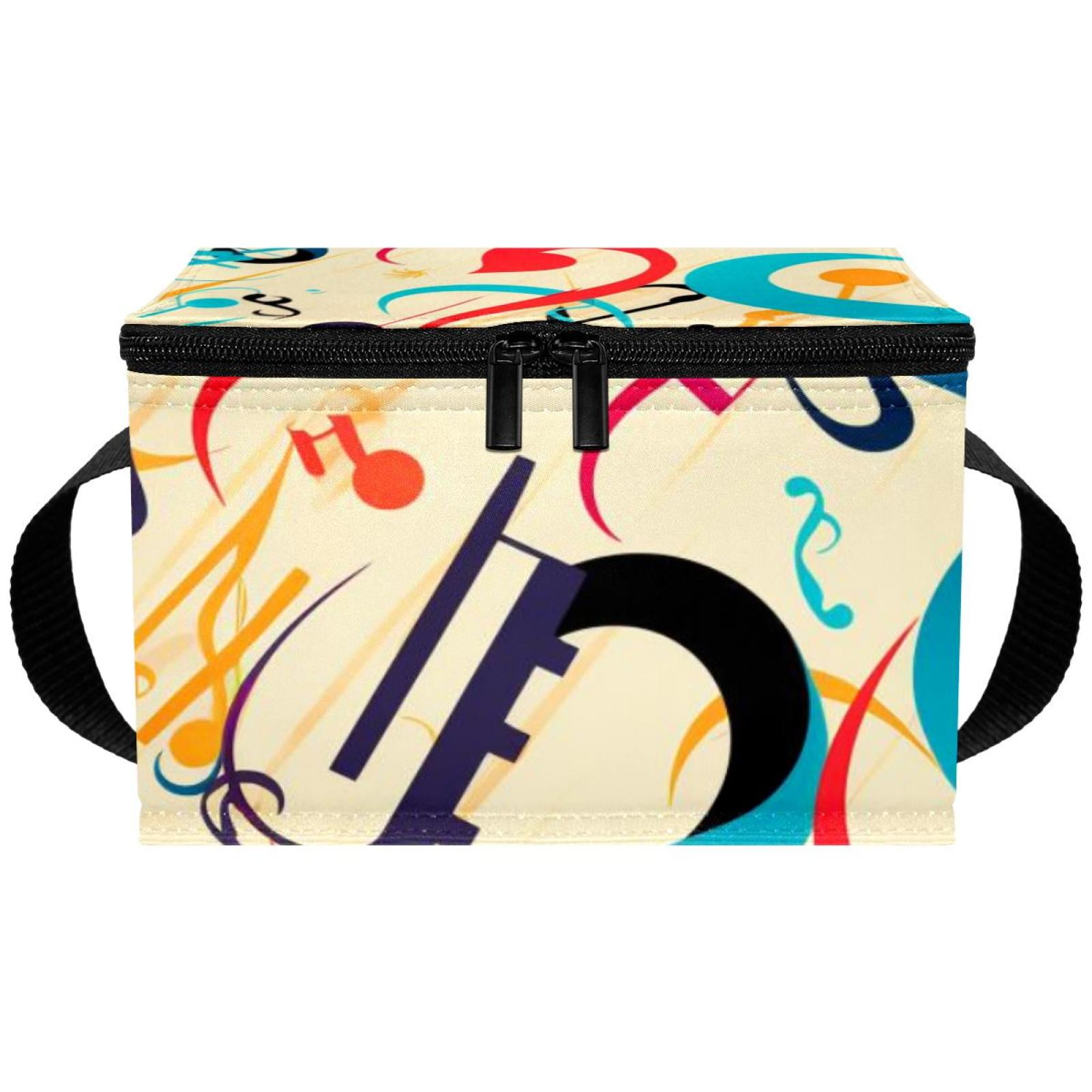 Musical Note Lunch Bag Lunch Box Women Men Reusable Insulated Lunch ...