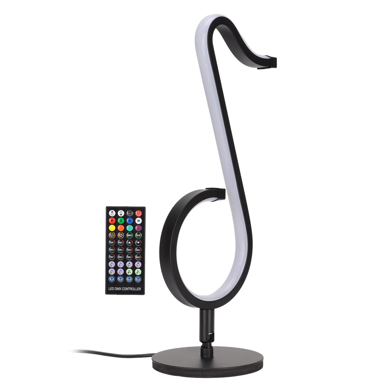 Rewera Musical Note Table Lamp Intelligent Control 180 Degree Rotation ...