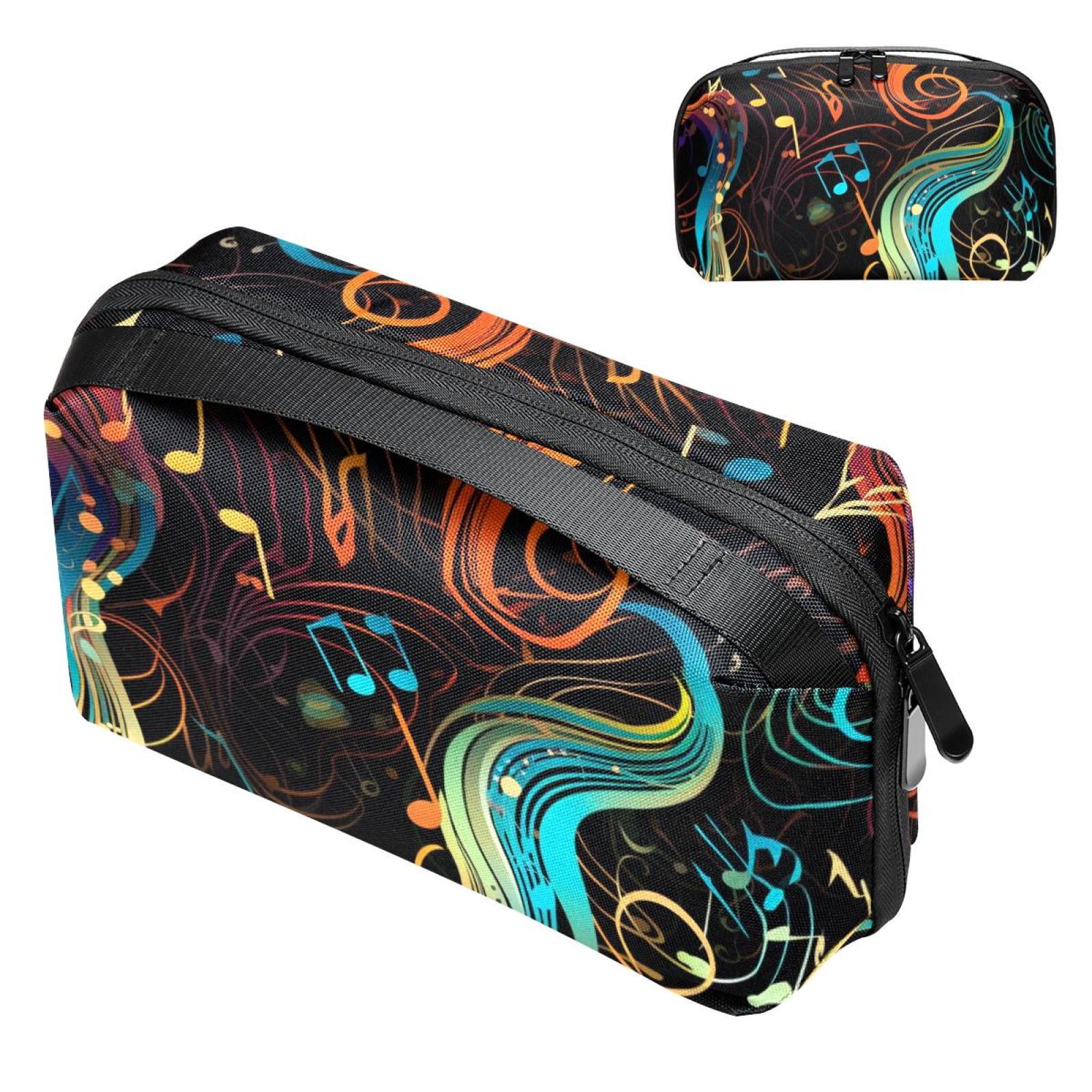 Musical Note Waterproof Oxford Fabric Charger Case for Electronic ...