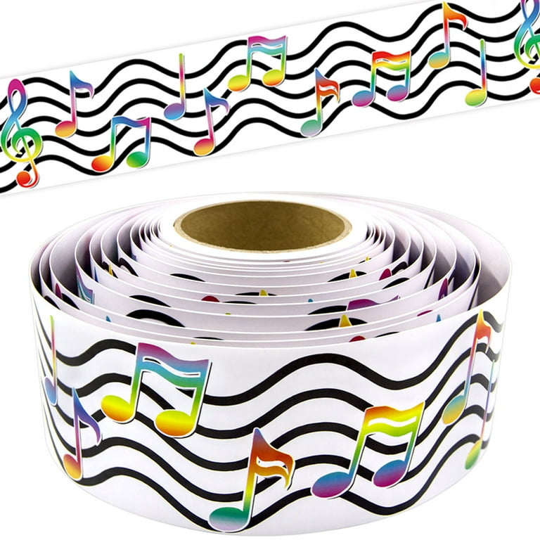 Music Notes Border Line