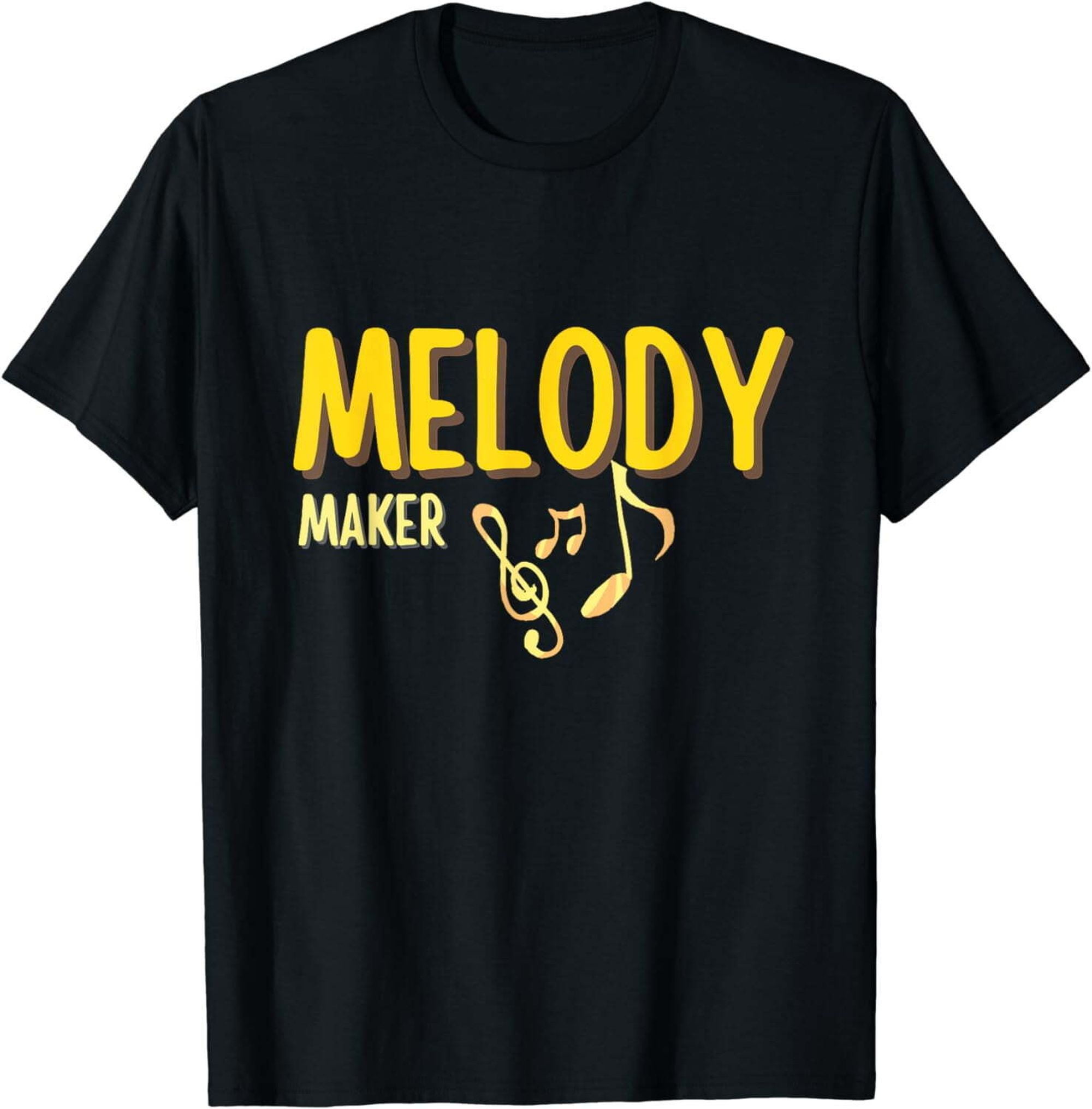 Musical Notes Melody Maker T-Shirt - Unique Design for Music Lovers ...