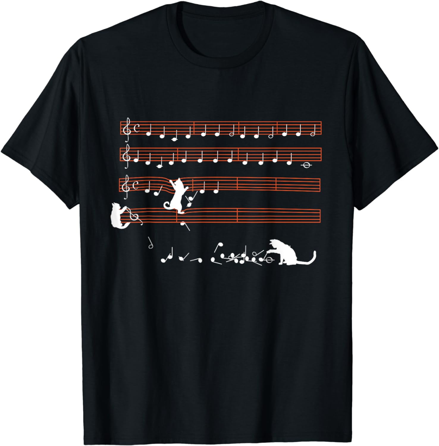 Musical Notes Musician Composer Music Lover Instrument T-Shirt ...