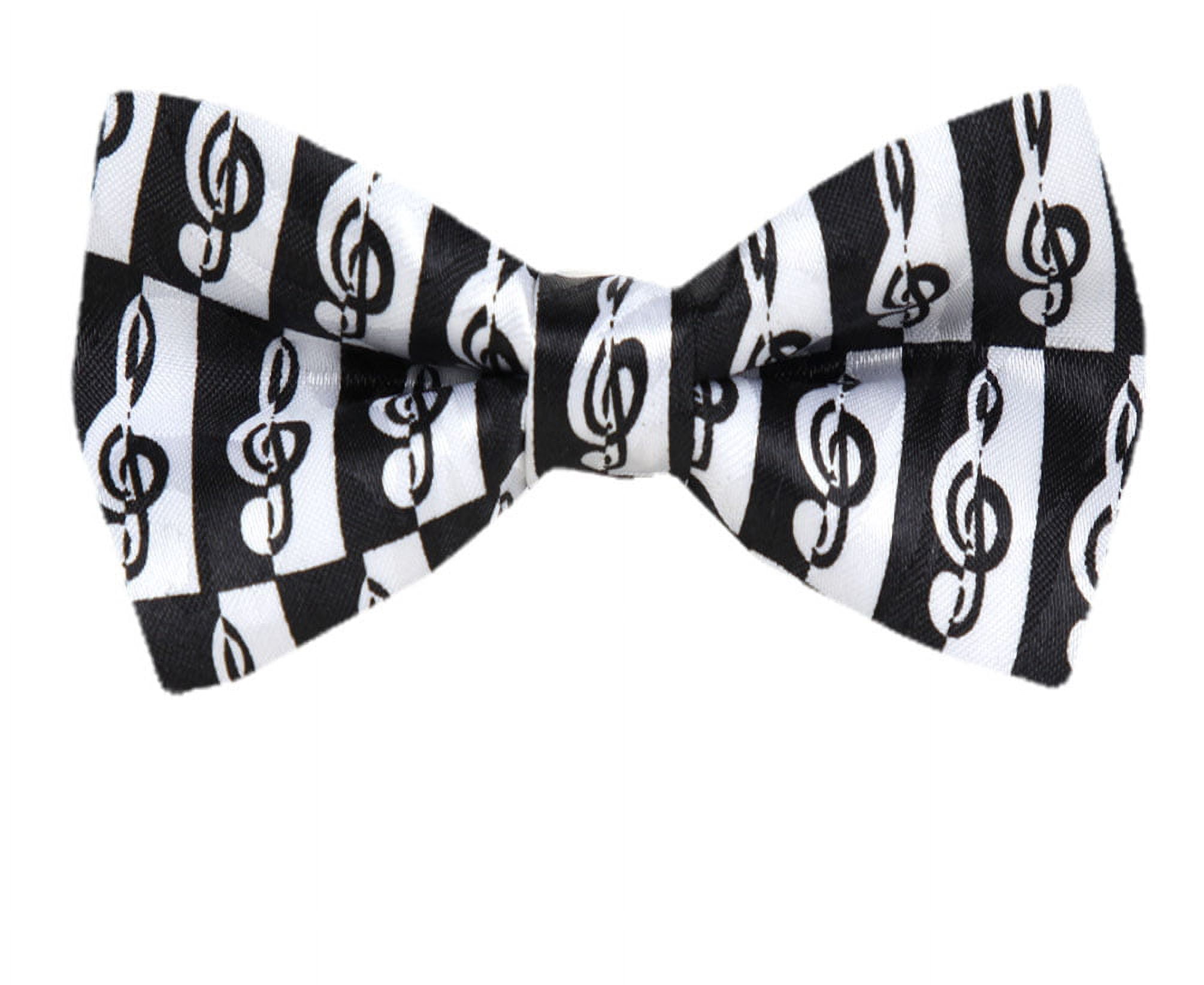 Musical Notes Pre-Tied Bow Tie - Walmart.com