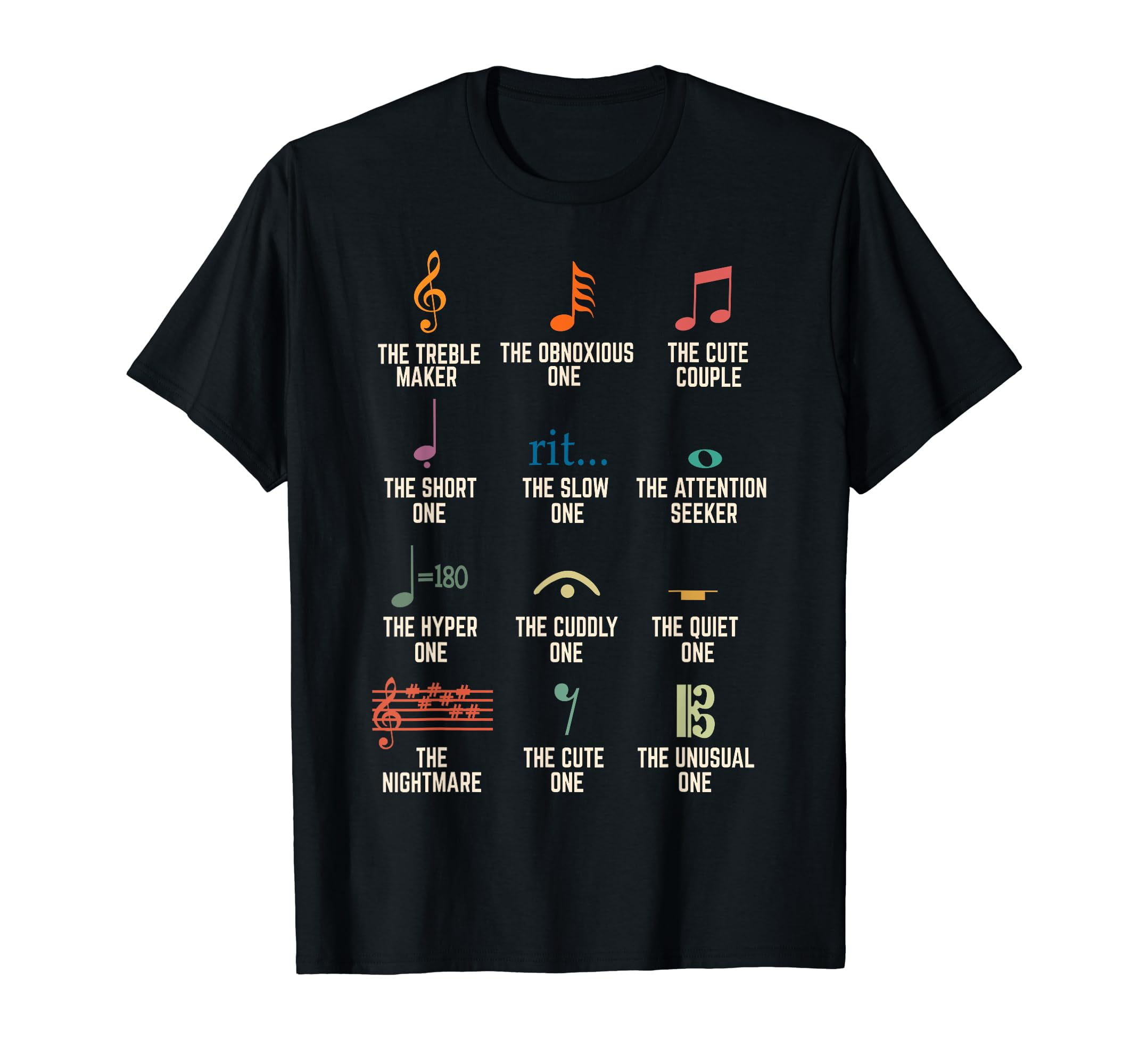 Musical Notes Symbol Definition - Humor Musician T-Shirt - Walmart.com