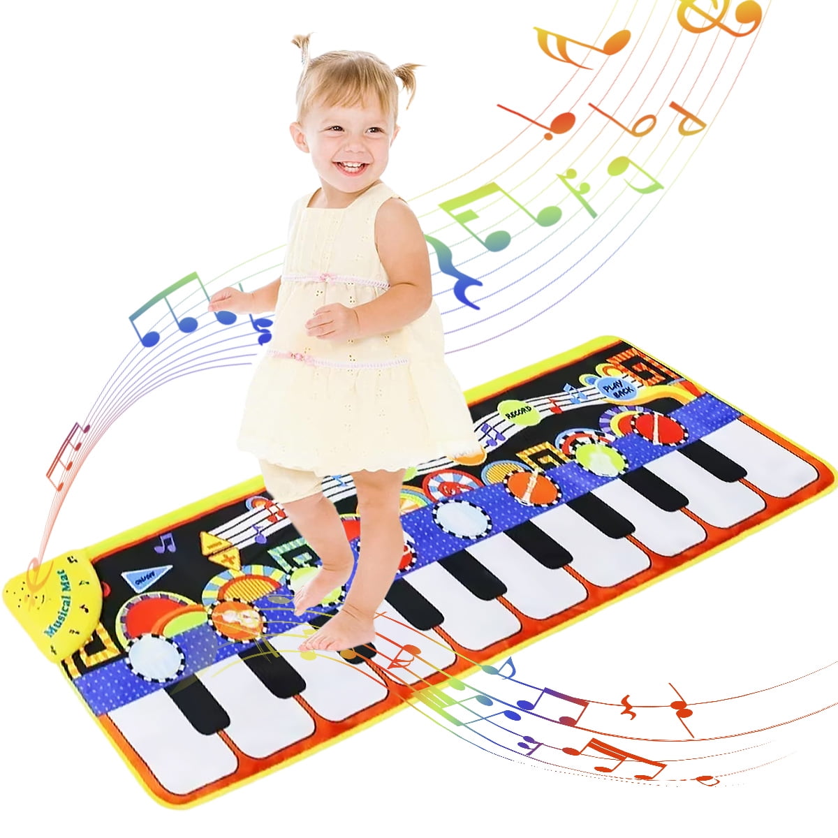 Walmart's Musical Piano Playmat: Multi-Functional Electronic Dance ...