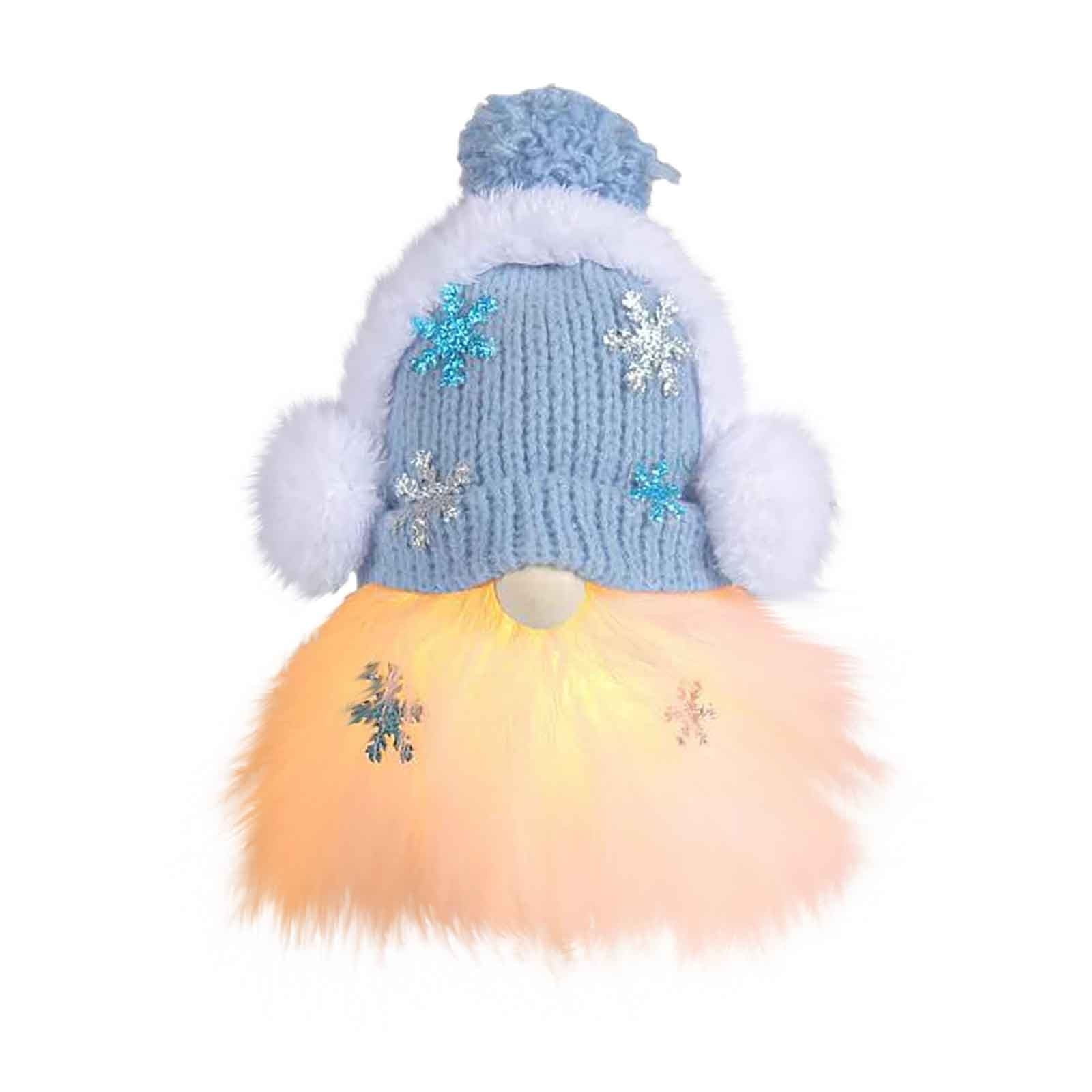 Musical Plush Knitted Hat Stuffed Animal Soft Glowing LED Light-up ...