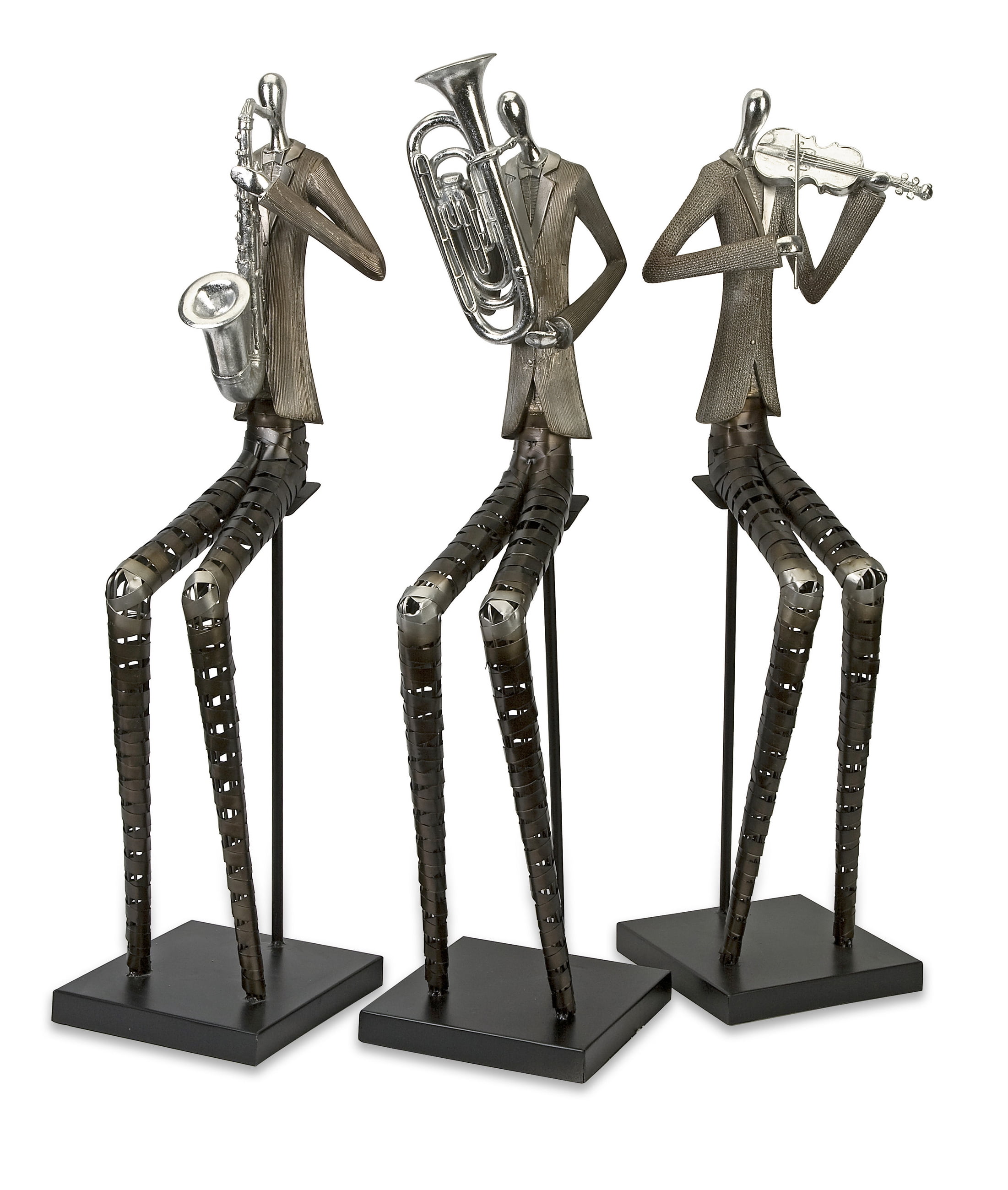 Musical Sinatra Jazz Band Figures - Set of 3 - Walmart.com