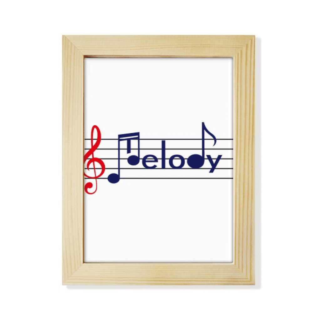 Musical Symbol Melody Staff Spectrum Desktop Adorn Photo Frame Display ...